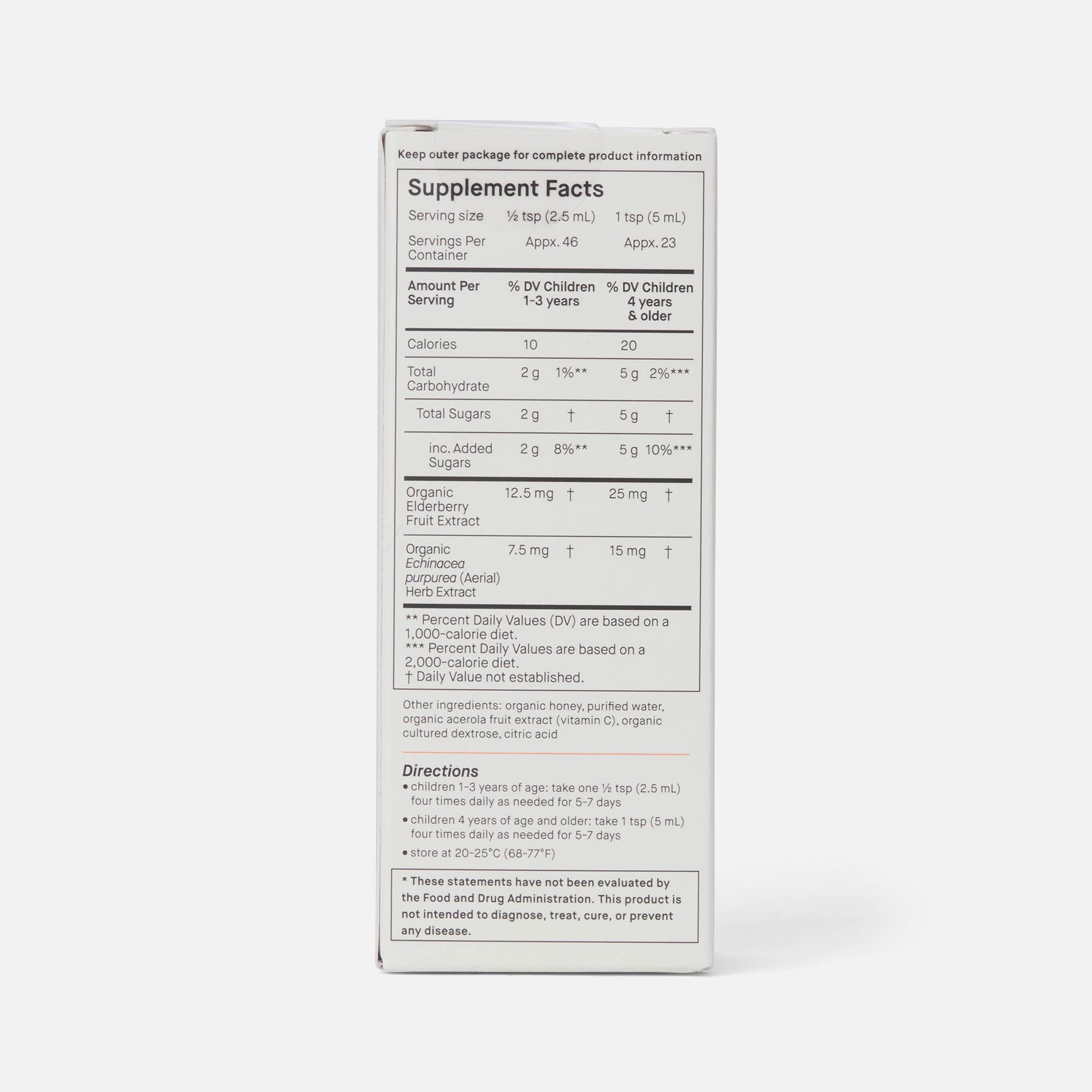 HSA Eligible Genexa Kid's Honey Cough Syrup Supplement, 4 oz. | HSA ...