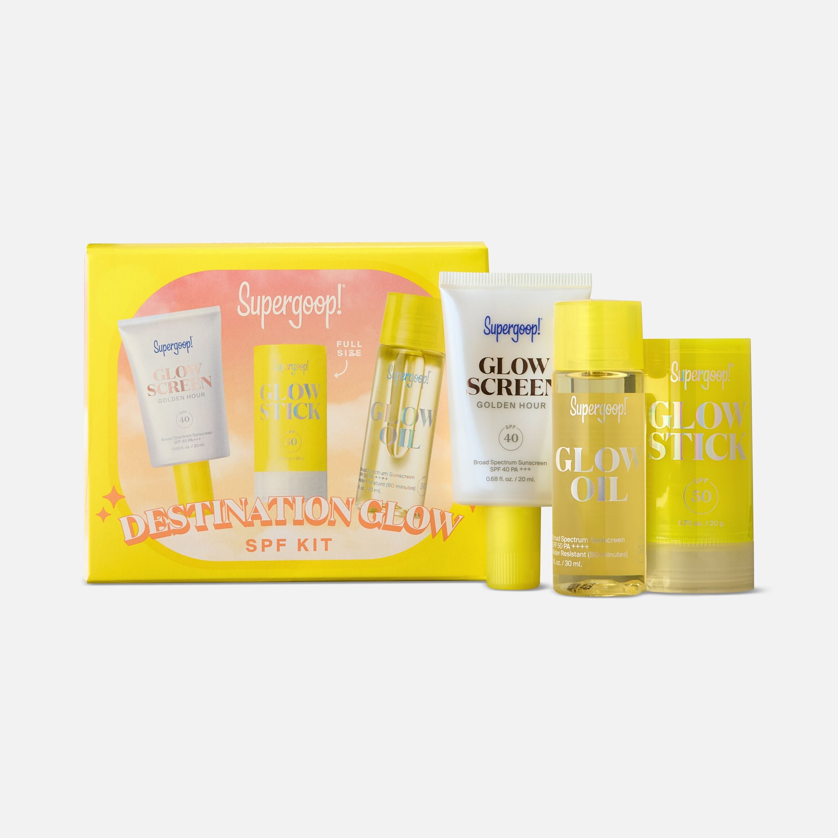 HSA Eligible Supergoop! Destination Glow Kit | HSA Eligible