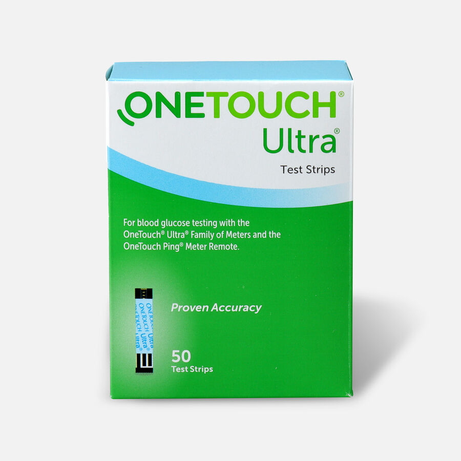 OneTouch Ultra Blue Blood Glucose Test Strip (50 count)