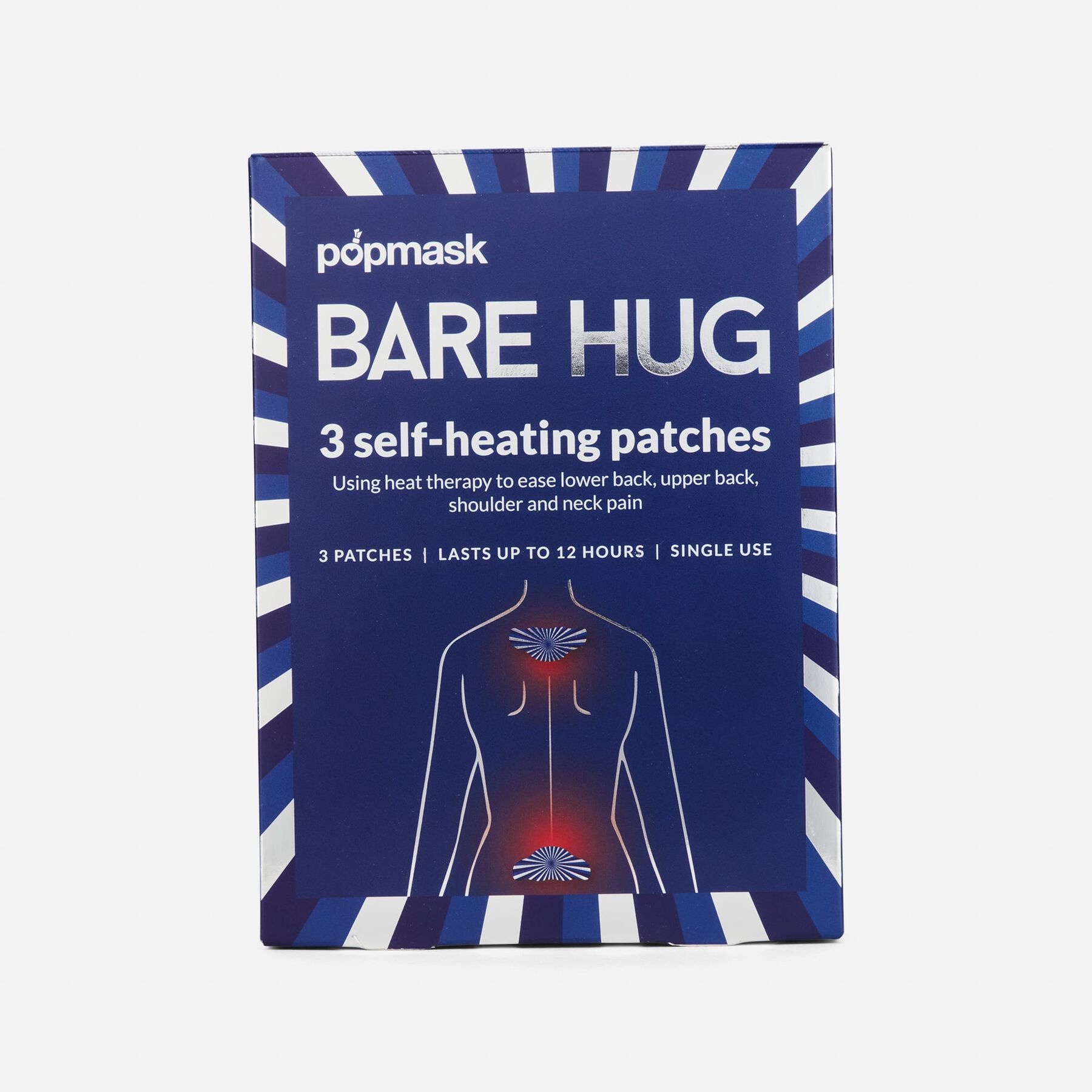 HSA Eligible POPMASK Bare Hug Self-Heating Patches, 3 ct. | HSA Eligible