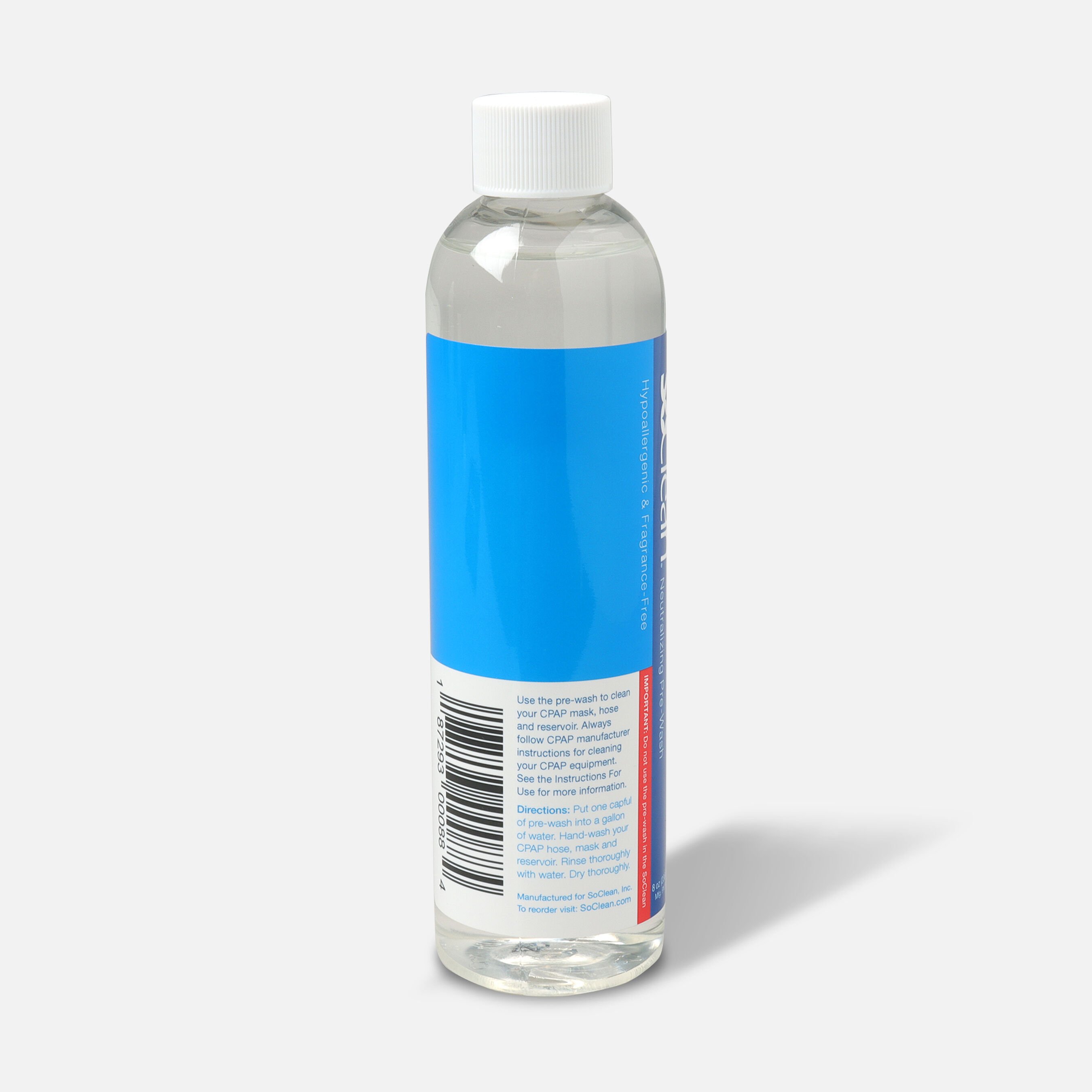 HSA Eligible SoClean Neutralizing Pre-Wash, 8 oz. | HSA Eligible