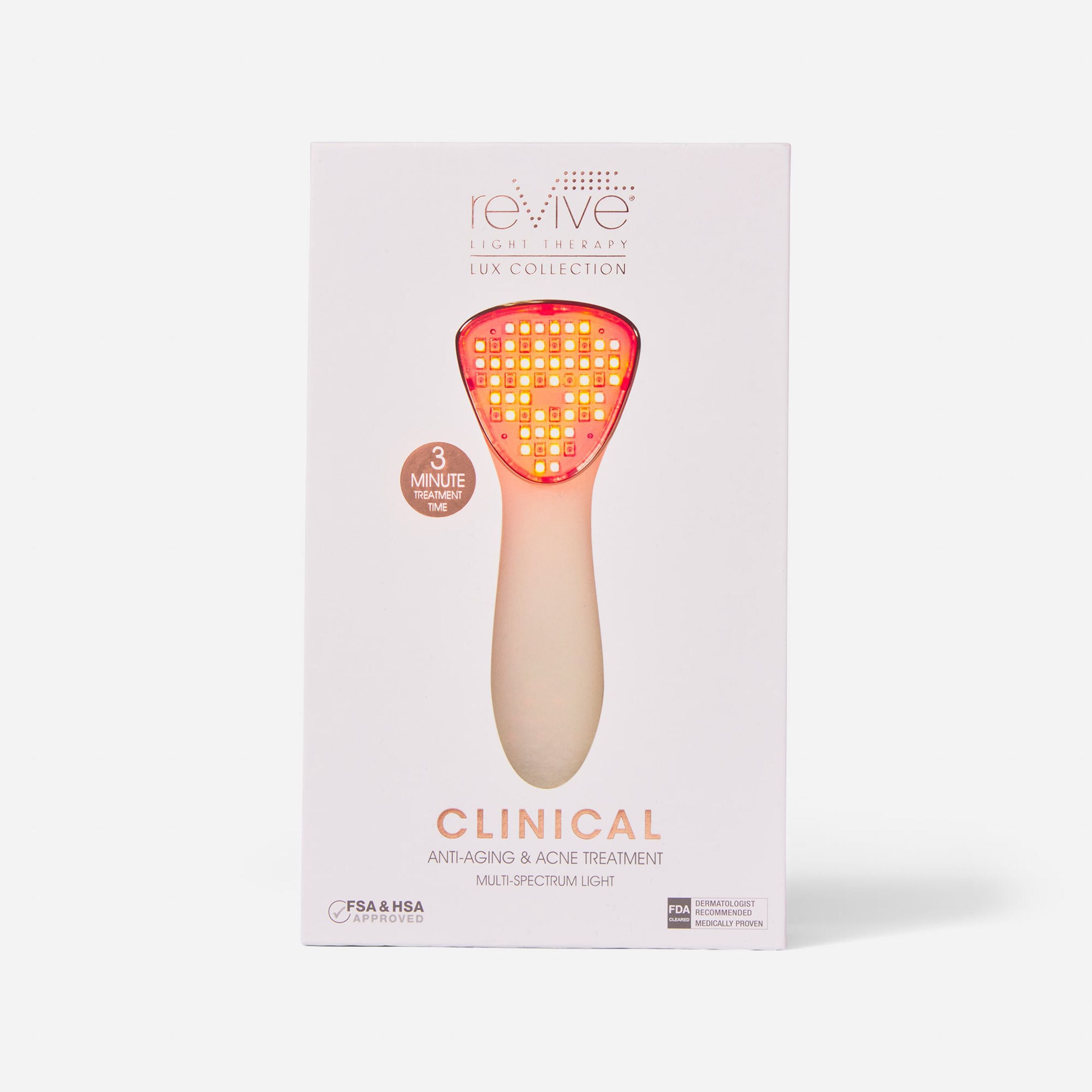 HSA Eligible reVive Light Therapy LUX Clinical Light Therapy Handheld ...