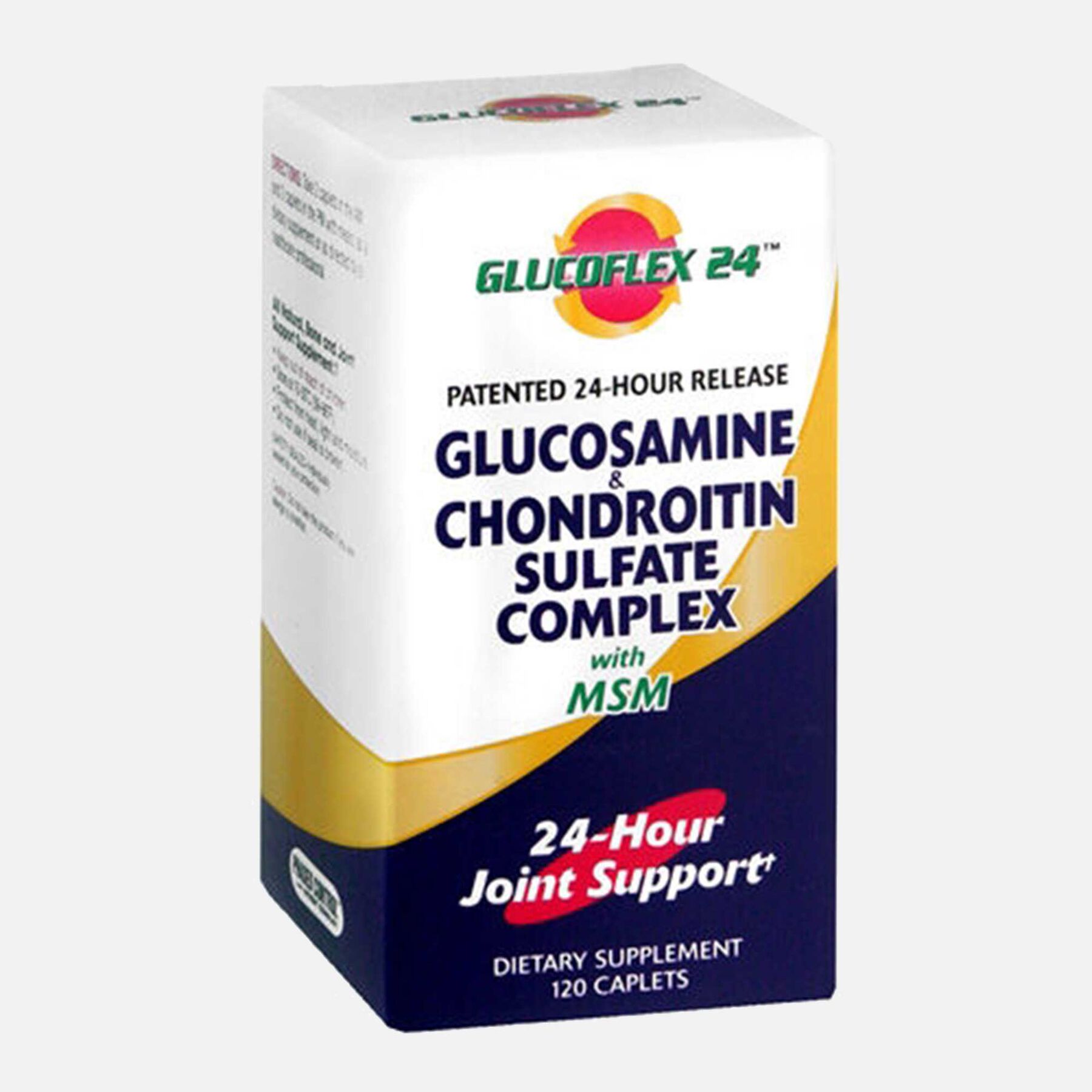HSA Eligible Glucoflex 24 hour Glucosamine Chondroitin Sulfate with MSM ...