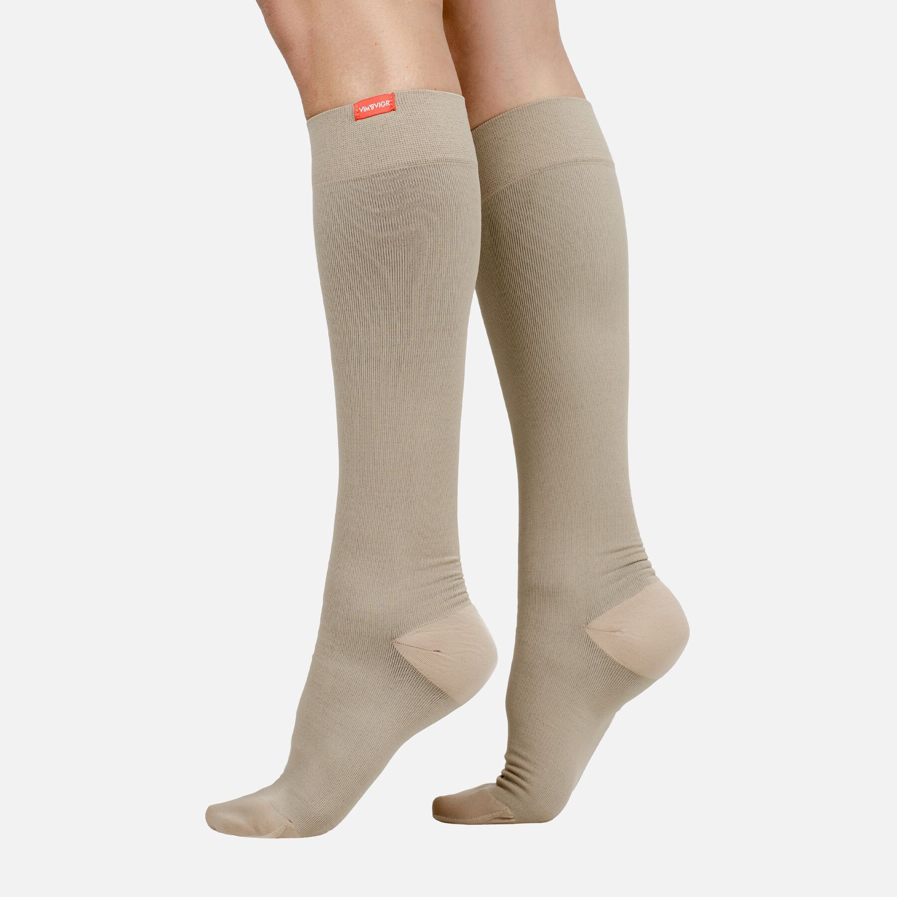 HSA Eligible VIM & VIGR Solid Moisture-Wick Nylon Compression Socks ...