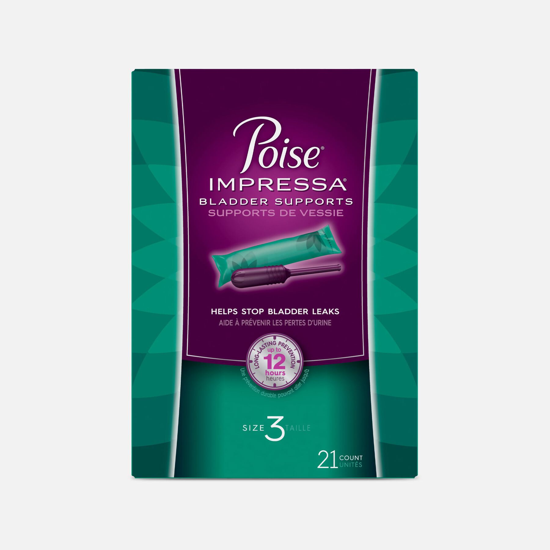 HSA Eligible Poise Impressa Incontinence Bladder Support for Women ...