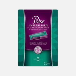 HSA Eligible Poise Impressa Incontinence Bladder Support for Women ...