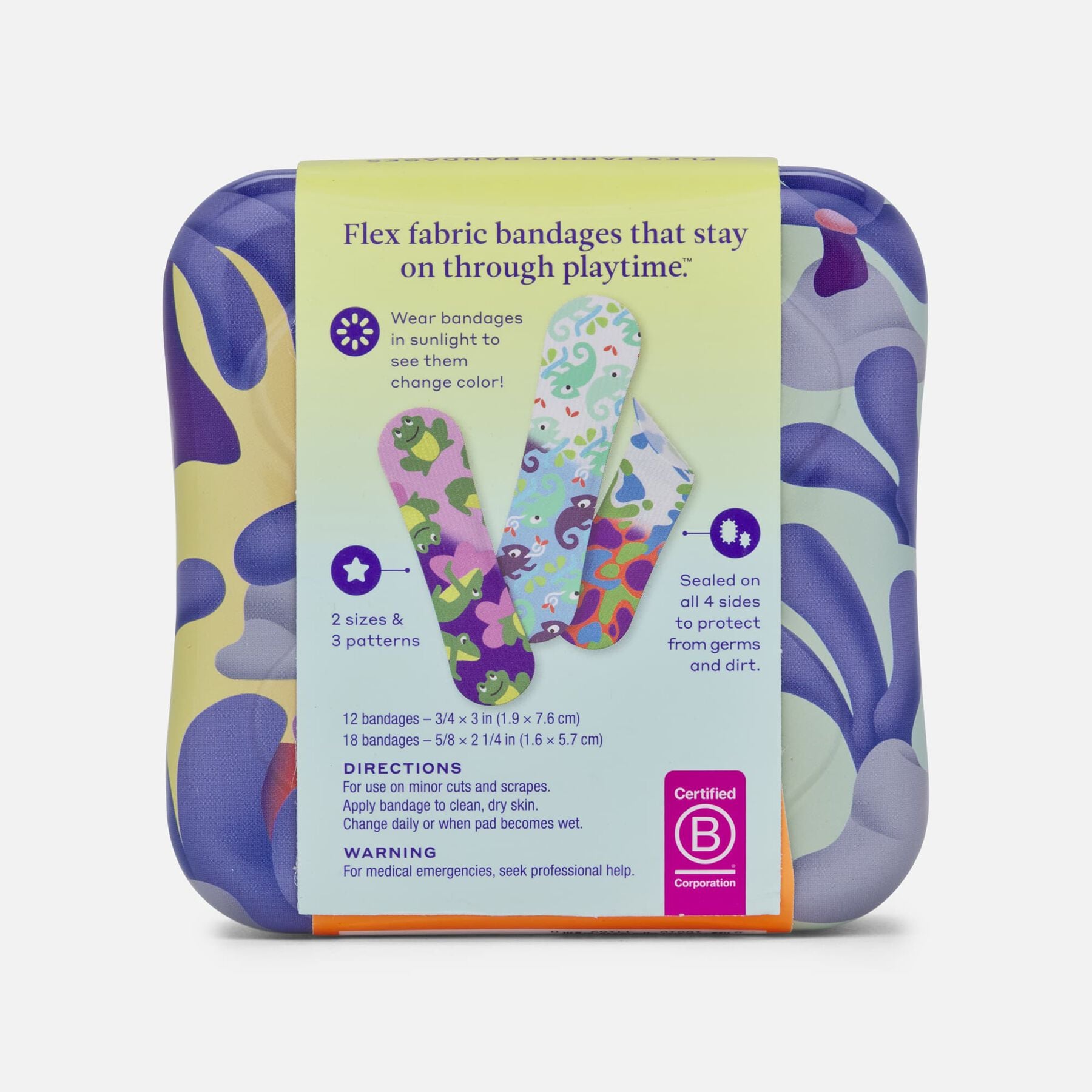 HSA Eligible Welly Flex Fabric Bandages, Color-Changing, 30 ct. | HSA ...