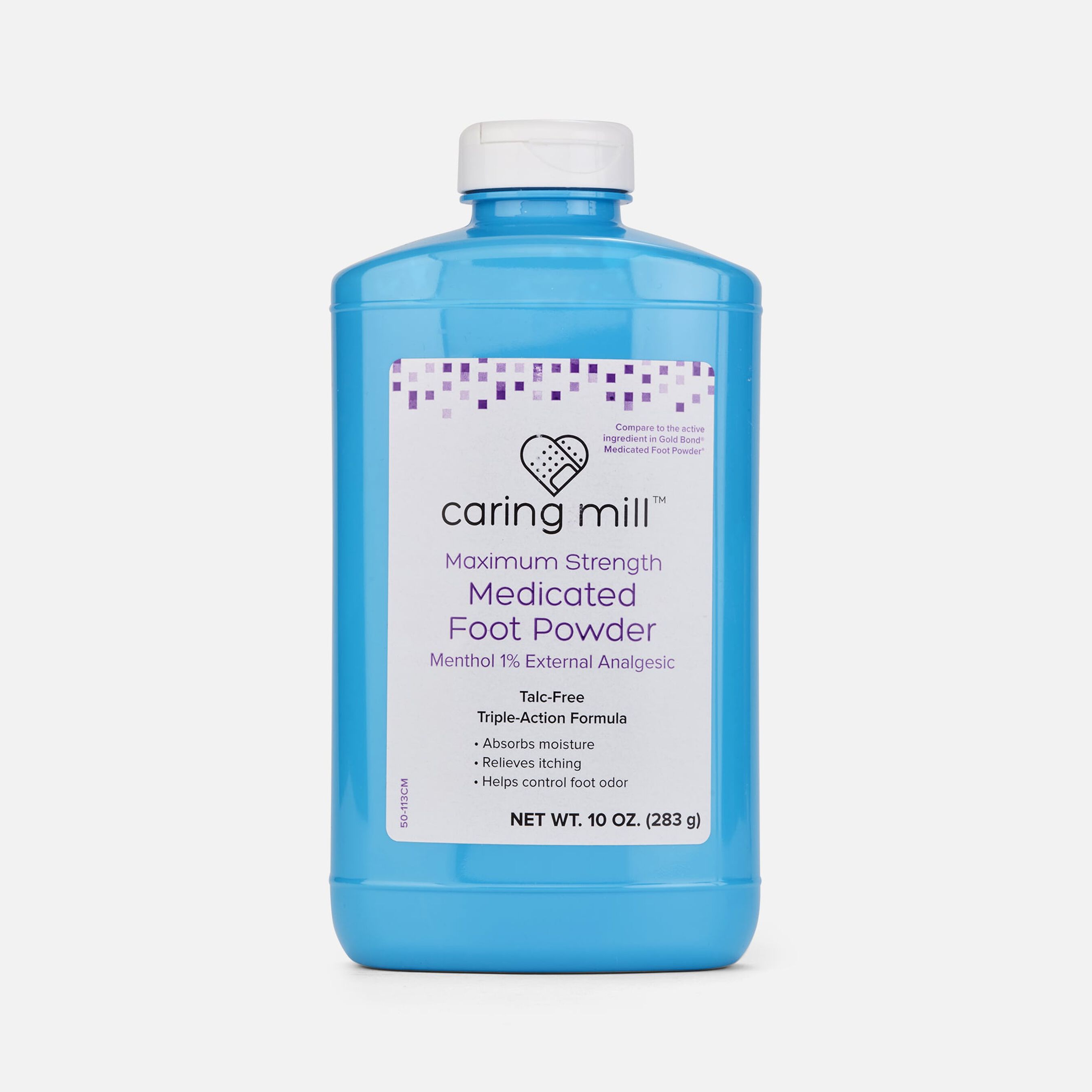 HSA Eligible Caring Mill™ Medicated Foot Powder, 10 oz. | HSA Eligible