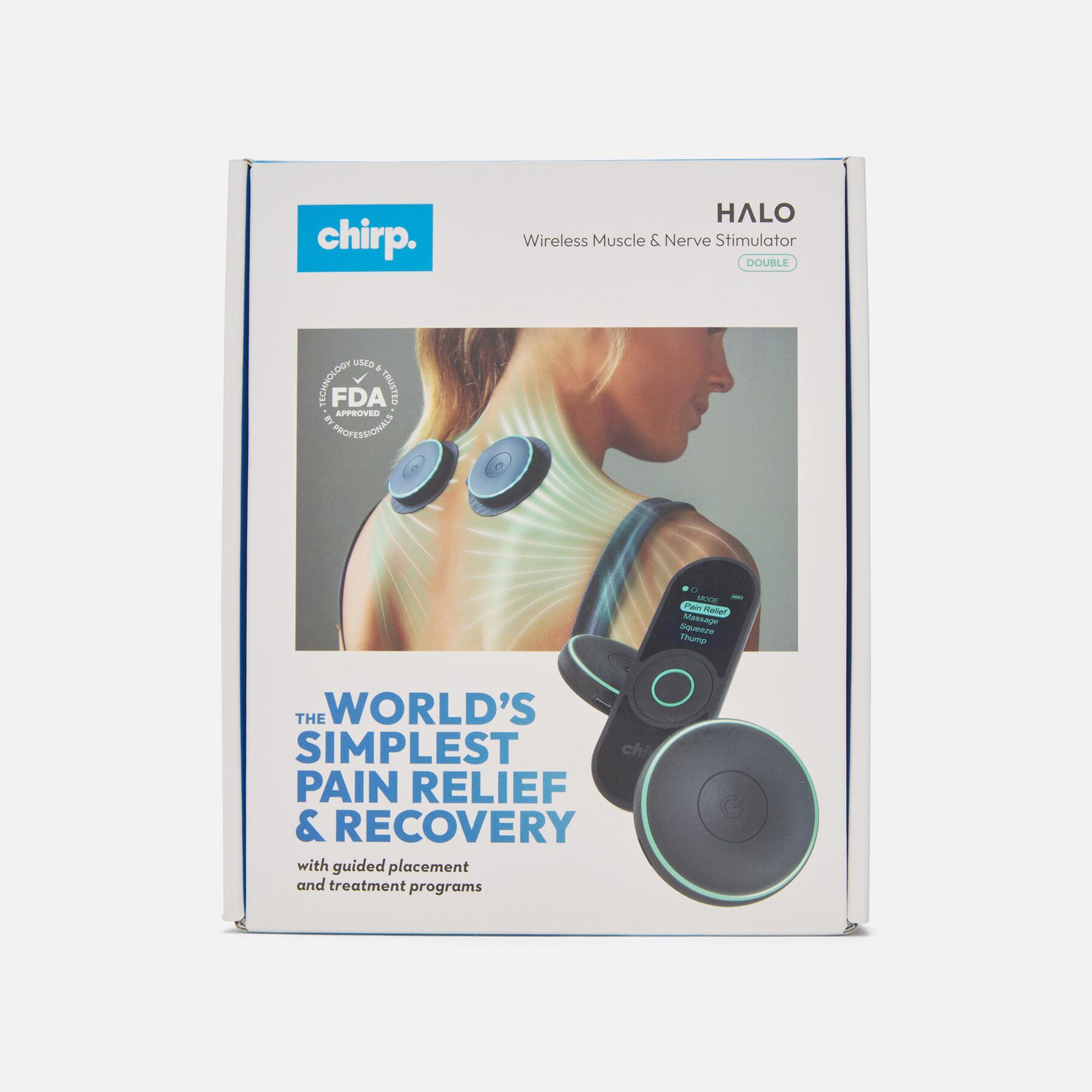 HSA Eligible Chirp Halo Wireless Muscle Stimulator, 2 ct. | HSA Eligible