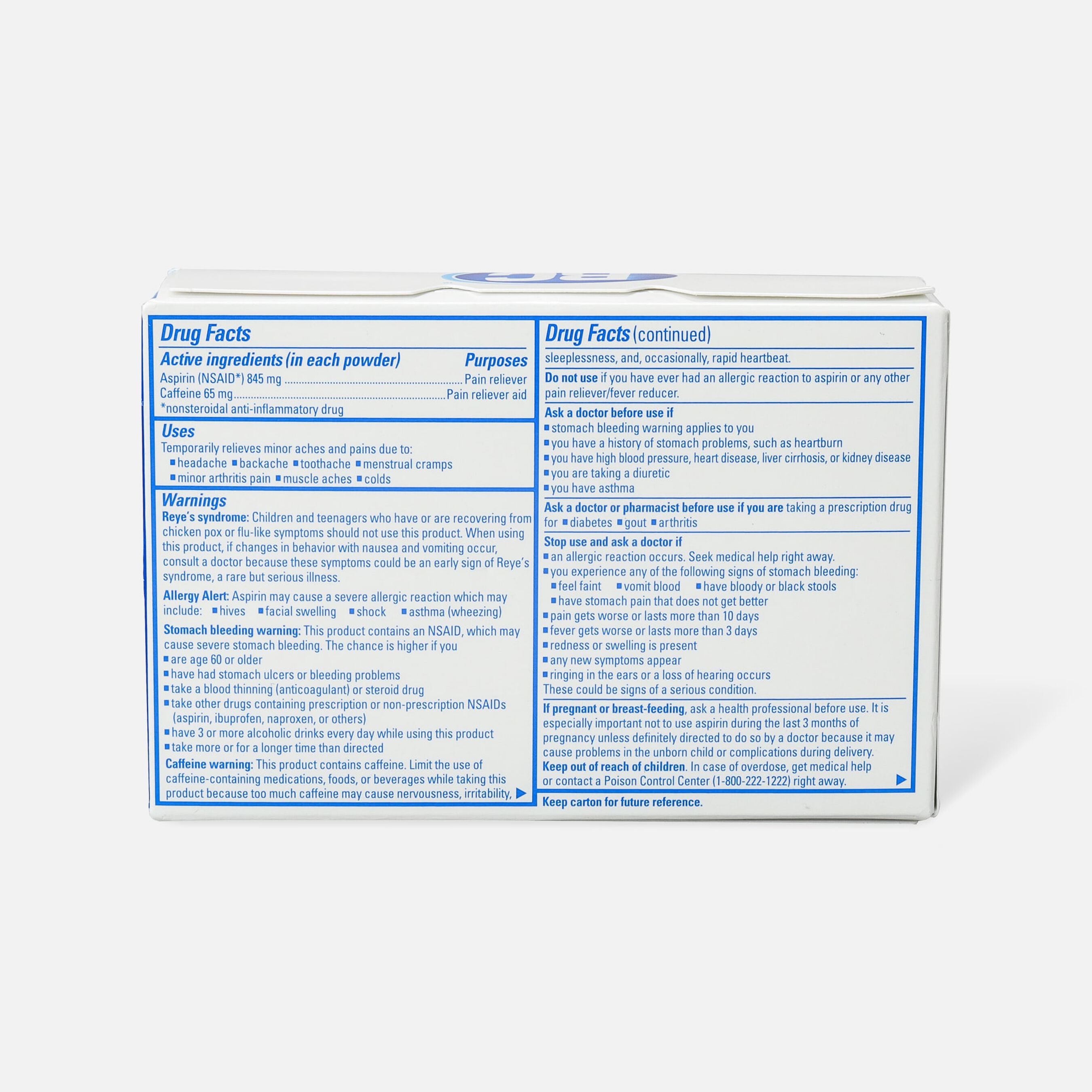 BC Powder, Regular Strength, 50ct.