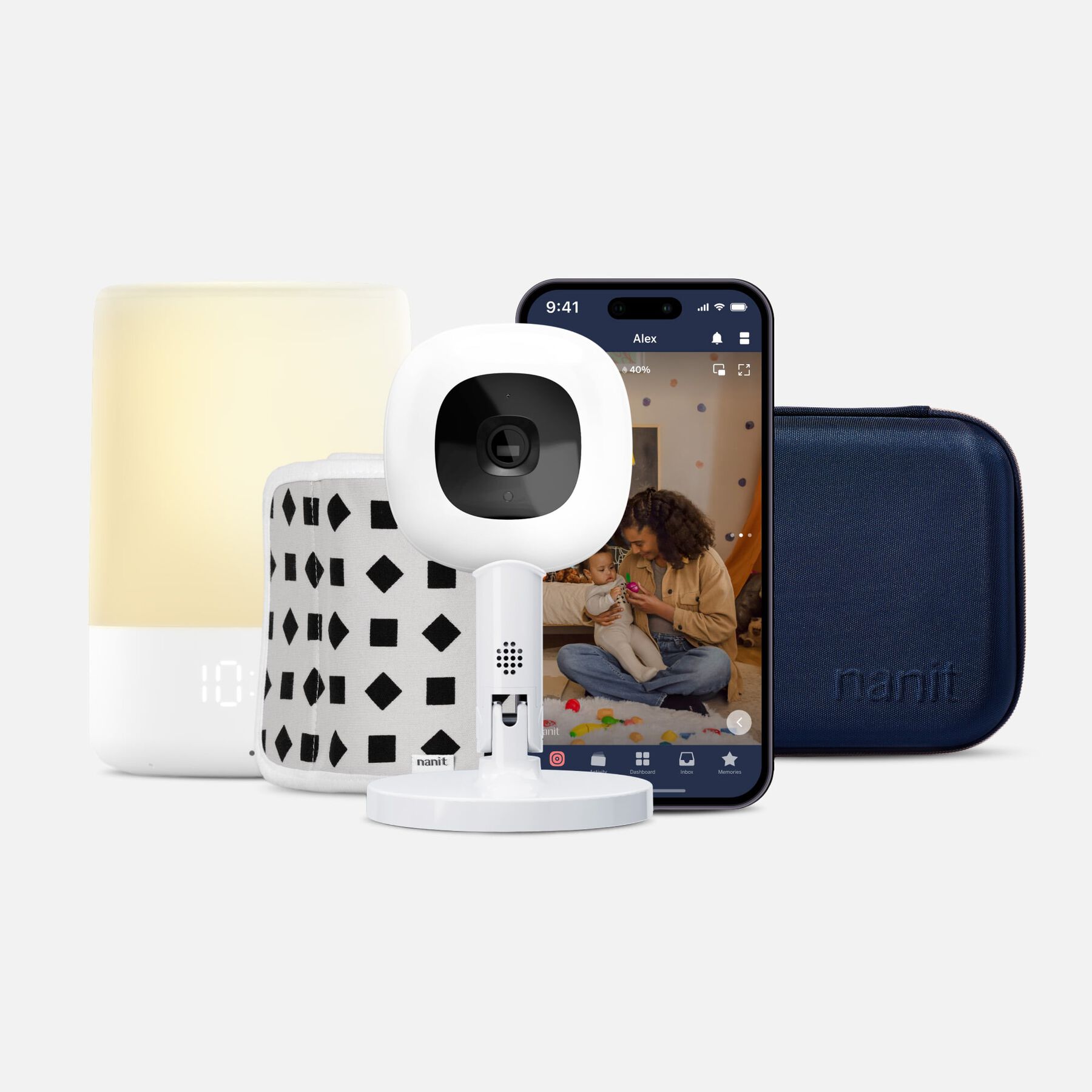 HSA Eligible Nanit Traveling Pro Camera Bundle, Blue | HSA Eligible