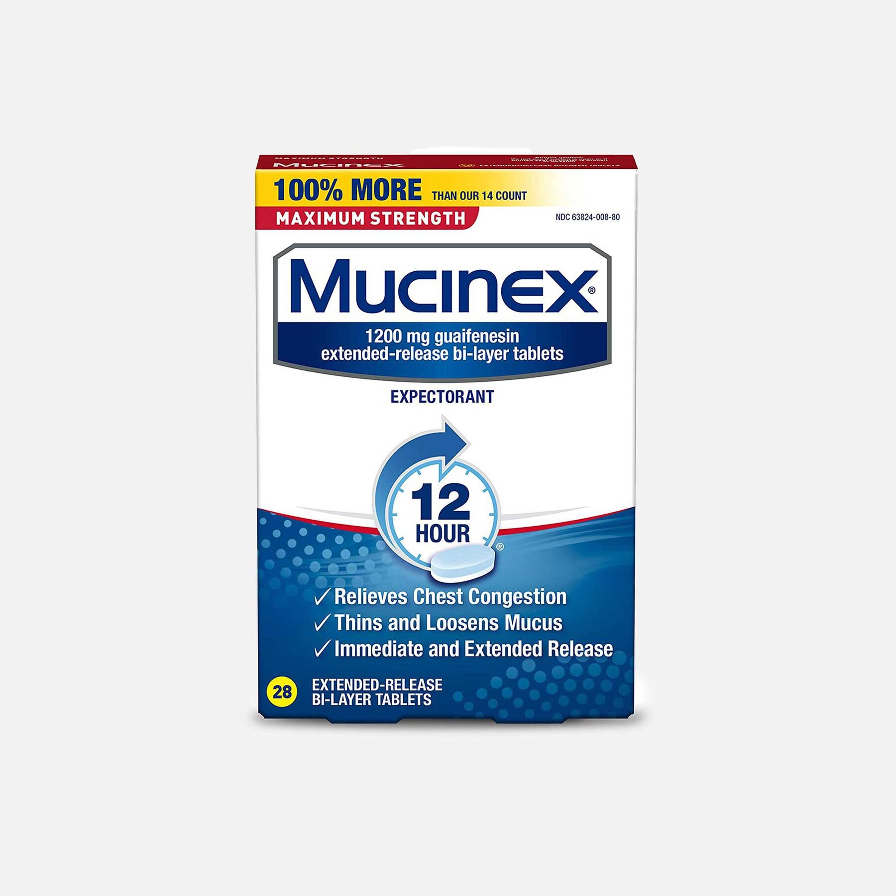 Mucinex Children's Liquid Congestion and Cough, Berrylicious, 6.8 oz