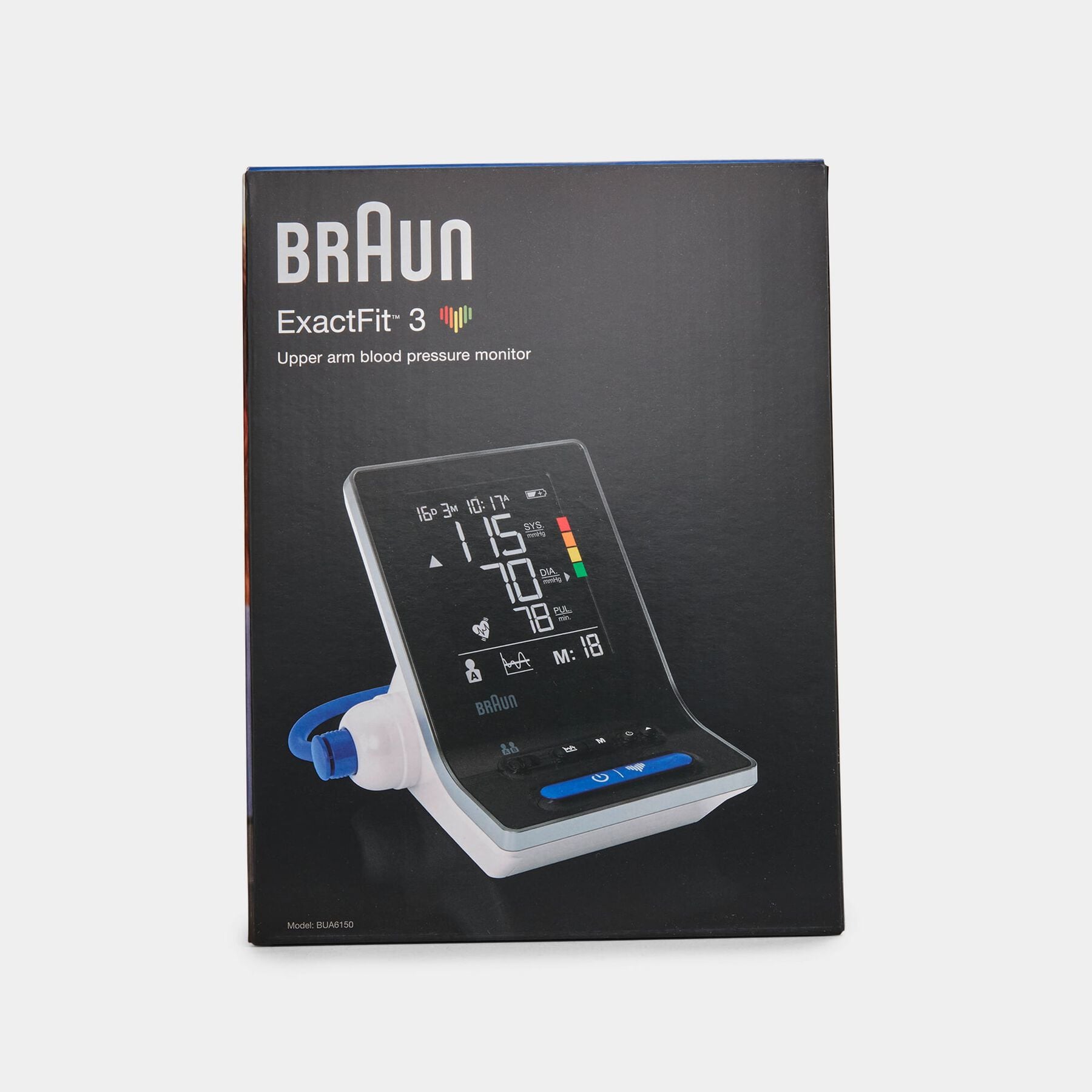 HSA Eligible Braun ExactFit 3 Upper Arm Blood Pressure Monitor | HSA ...