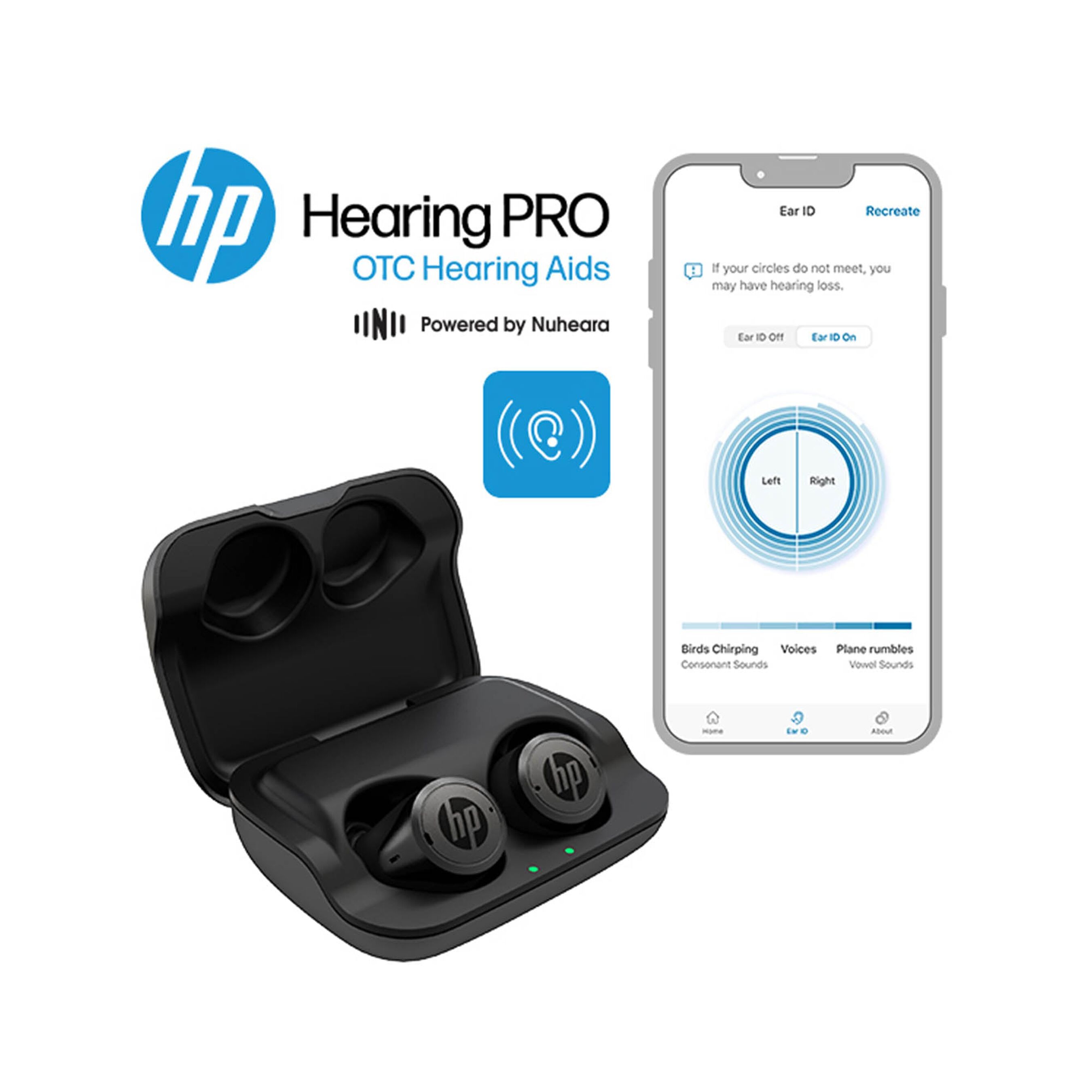 HSA Eligible HP Hearing Pro Self-Fitting OTC Hearing Aids | HSA Eligible