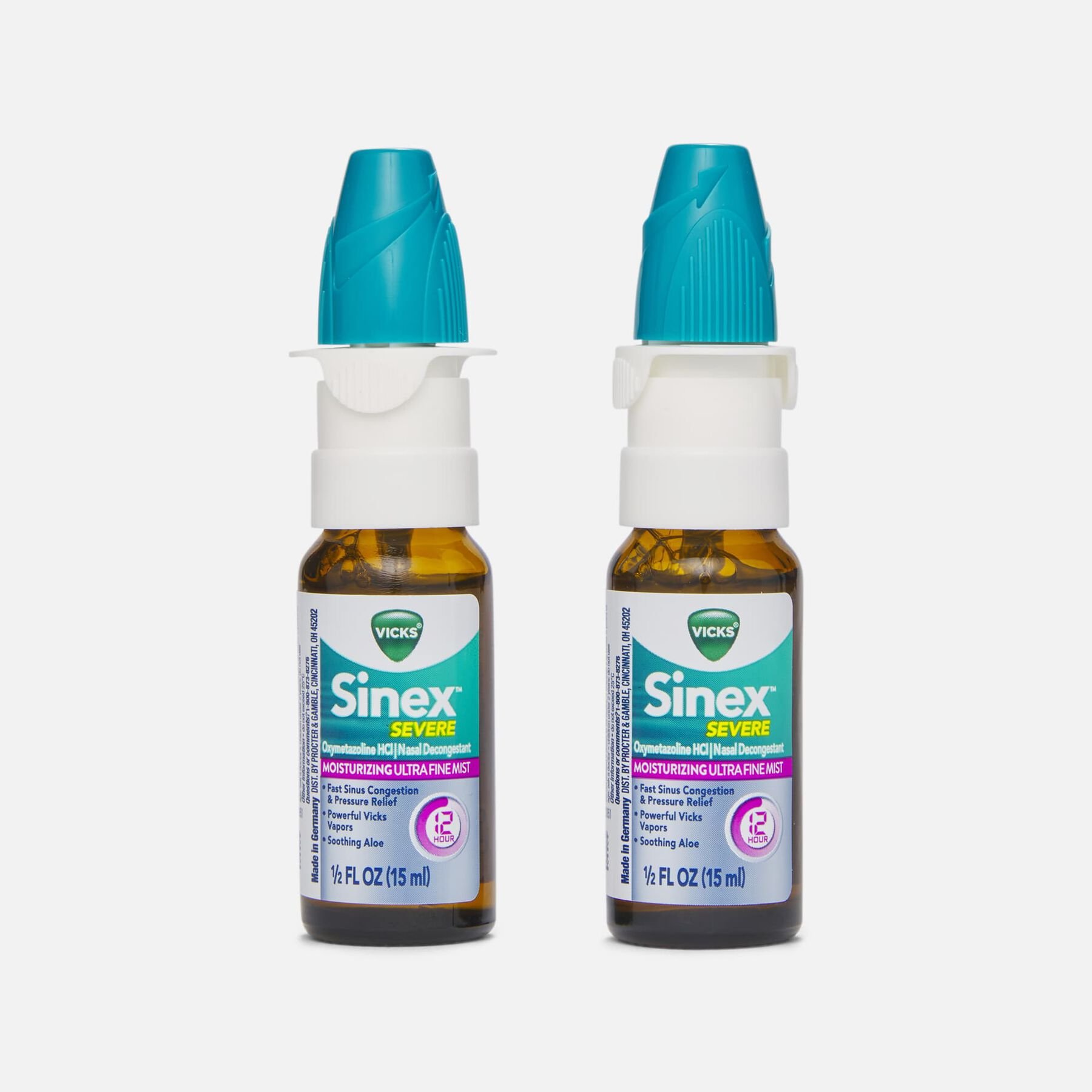 HSA Eligible Vicks Sinex Severe Moisturizing Ultra Fine Nasal Mist, 0.5 fl oz. (2-Pack) | HSA ...