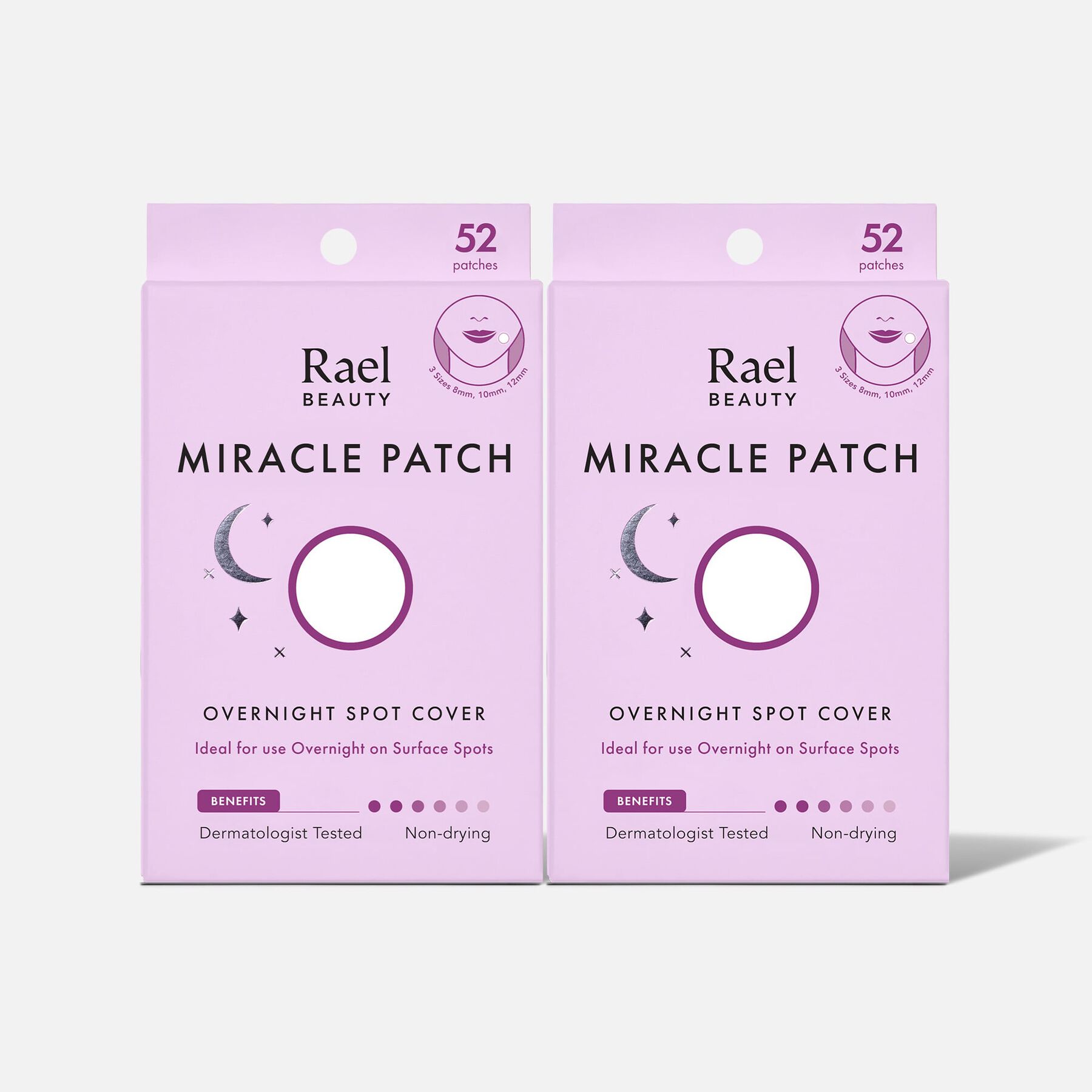 HSA Eligible Rael Beauty Miracle Patch Overnight Spot Cover, 52 ct. (2 ...