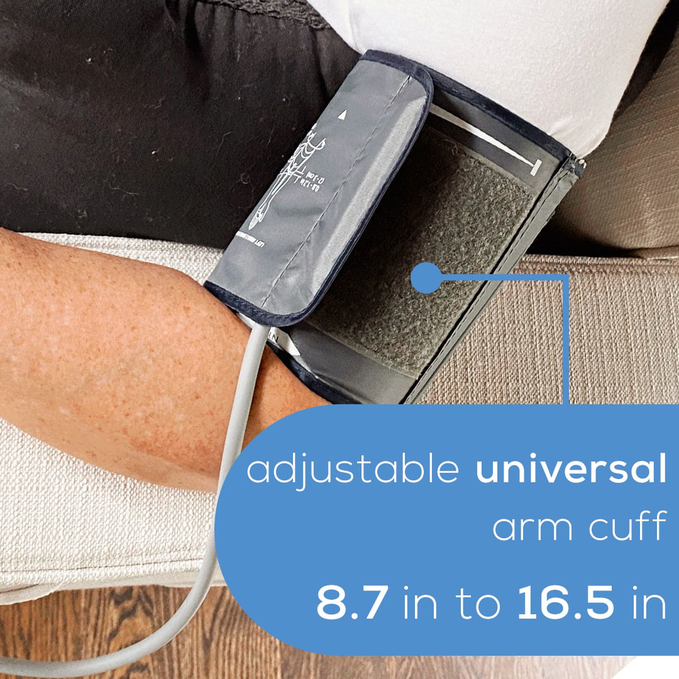 HSA Eligible Caring Mill™ Upper Arm Digital Blood Pressure Monitor with ...