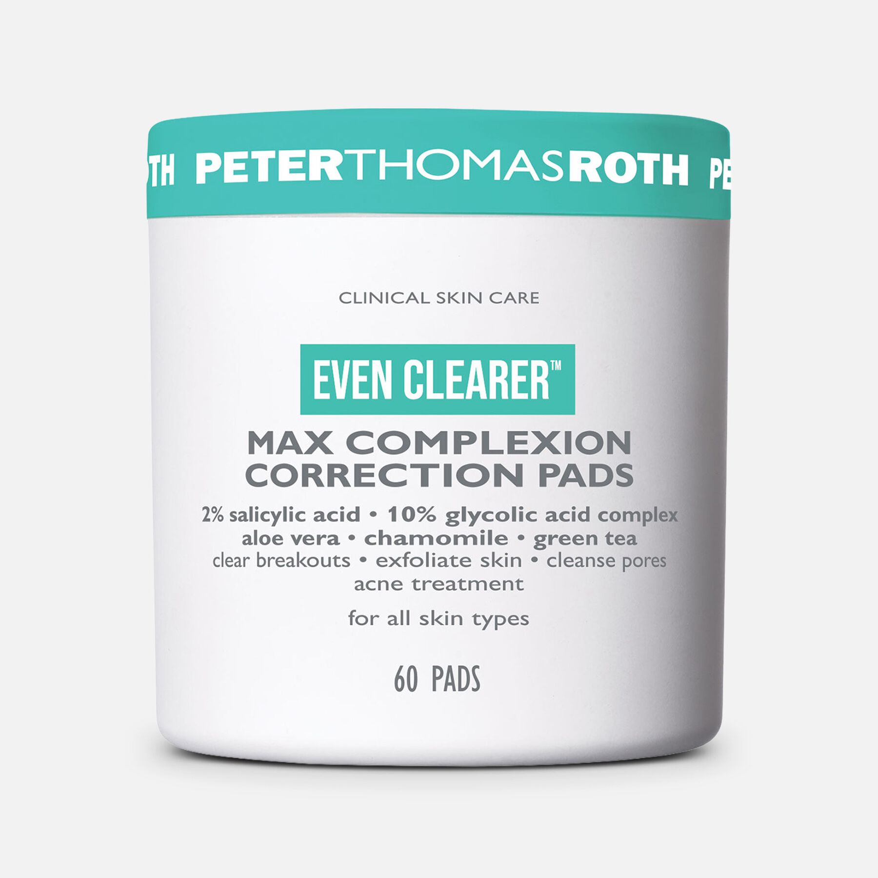 HSA Eligible Peter Thomas Roth Max Complexion Correction Pads, 60 ct ...