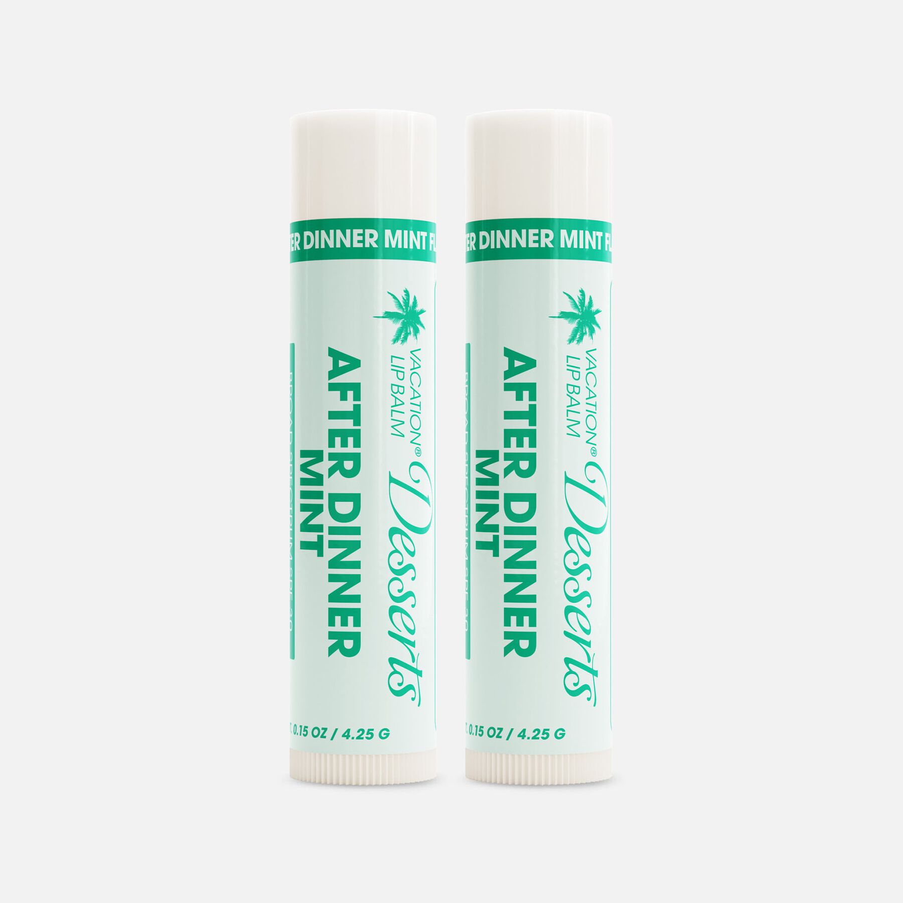 HSA Eligible Vacation After Dinner Mint Lip Balm Sunscreen, SPF 30, 0. ...