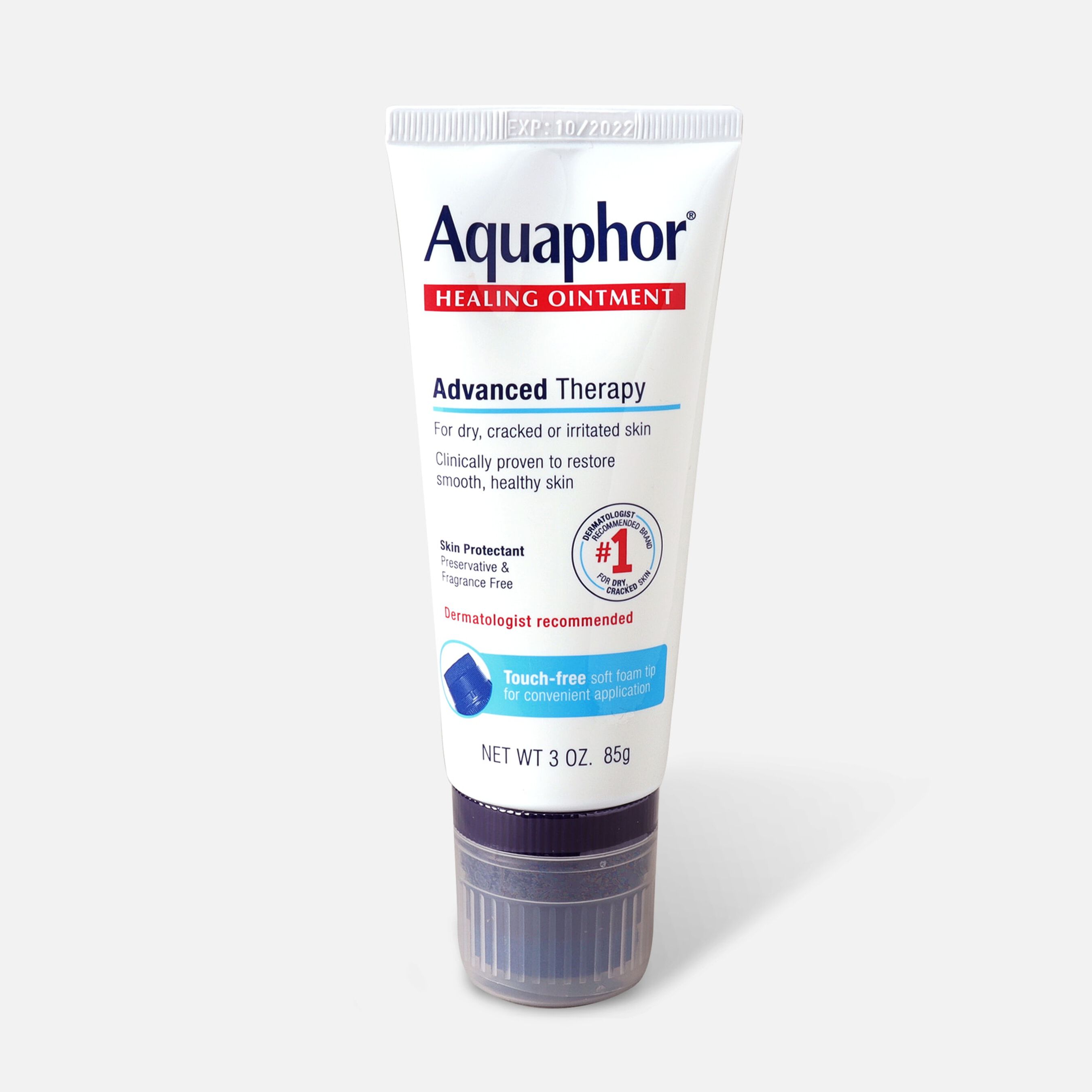 HSA Eligible Aquaphor Healing Ointment with Touch-Free Applicator, 3 oz ...