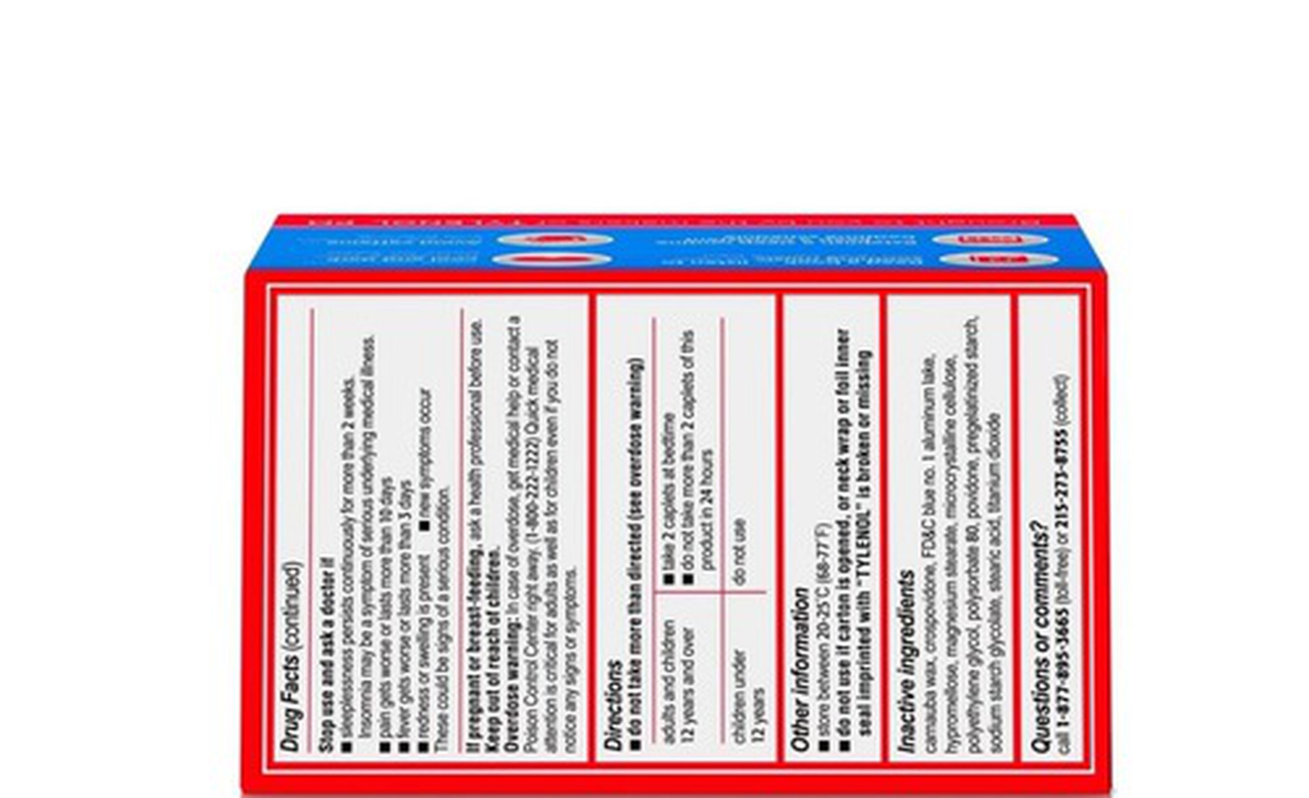 Tylenol PM Extra Strength Pain Reliever/Nighttime Sleep-Aid Caplets, 150 ct