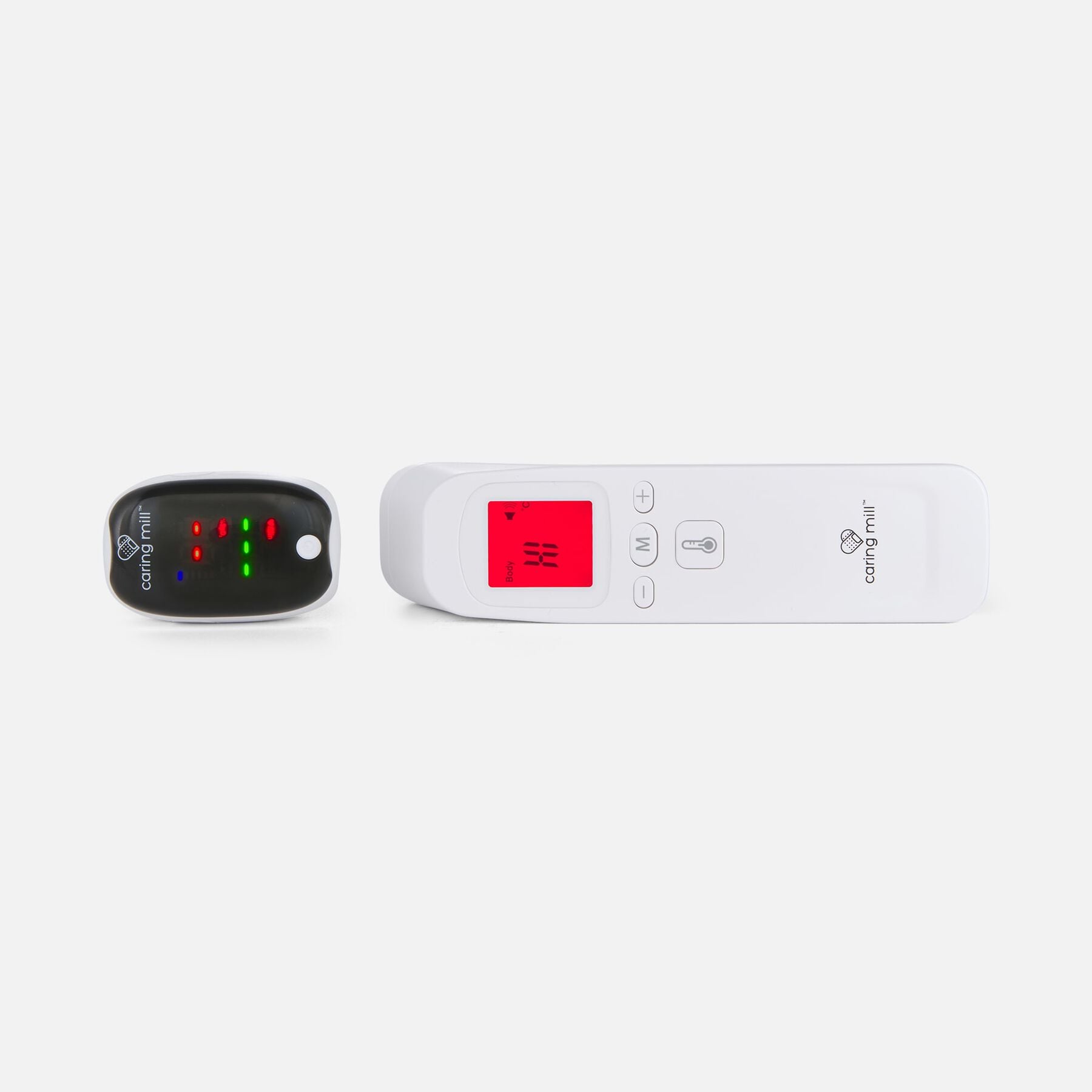 HSA Eligible Caring Mill™ Thermometer & Pulse Oximeter, Dual Pack | HSA ...