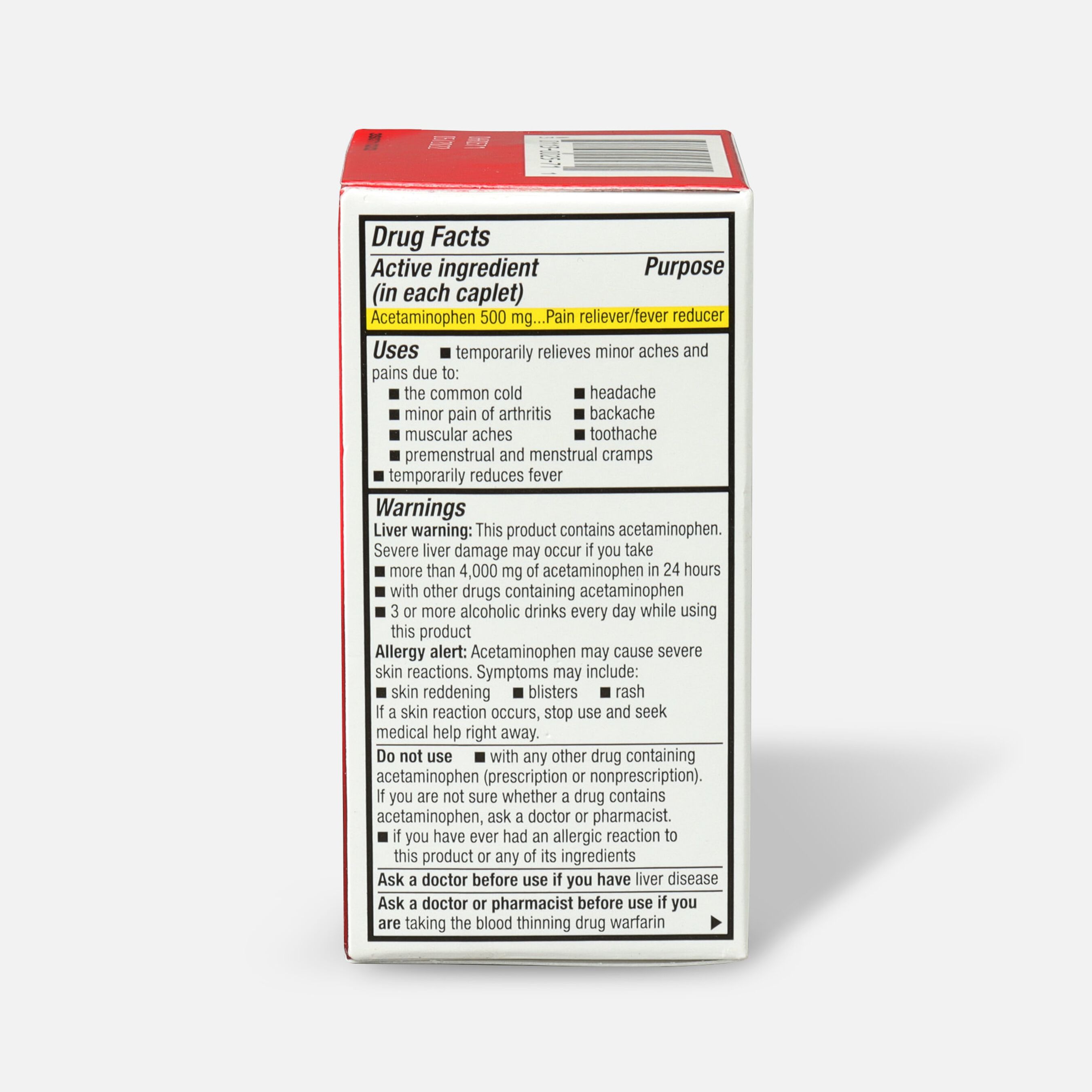 GoodSense® Pain Relief Extra Strength 500 mg Rapid Release Caplets