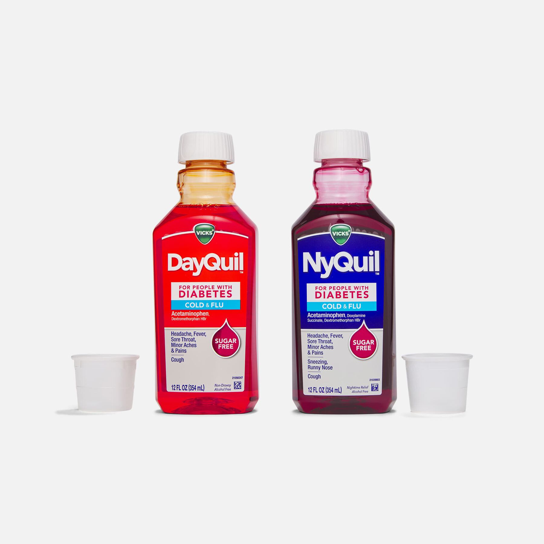 HSA Eligible Vicks DayQuil & NyQuil Diabetes Sugar-Free Cold & Flu ...