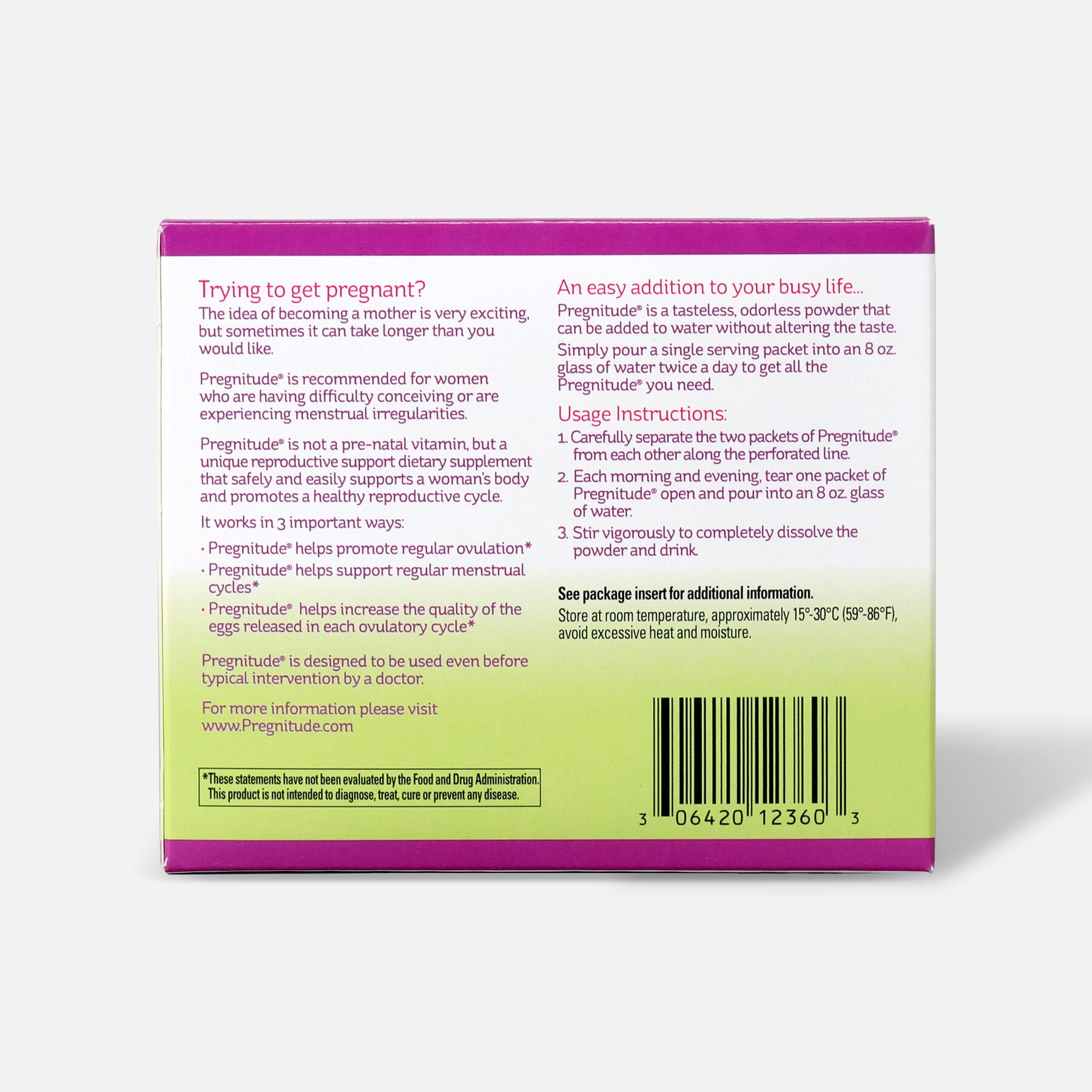 HSA Eligible Pregnitude Reproductive Support Dietary Supplement | HSA ...