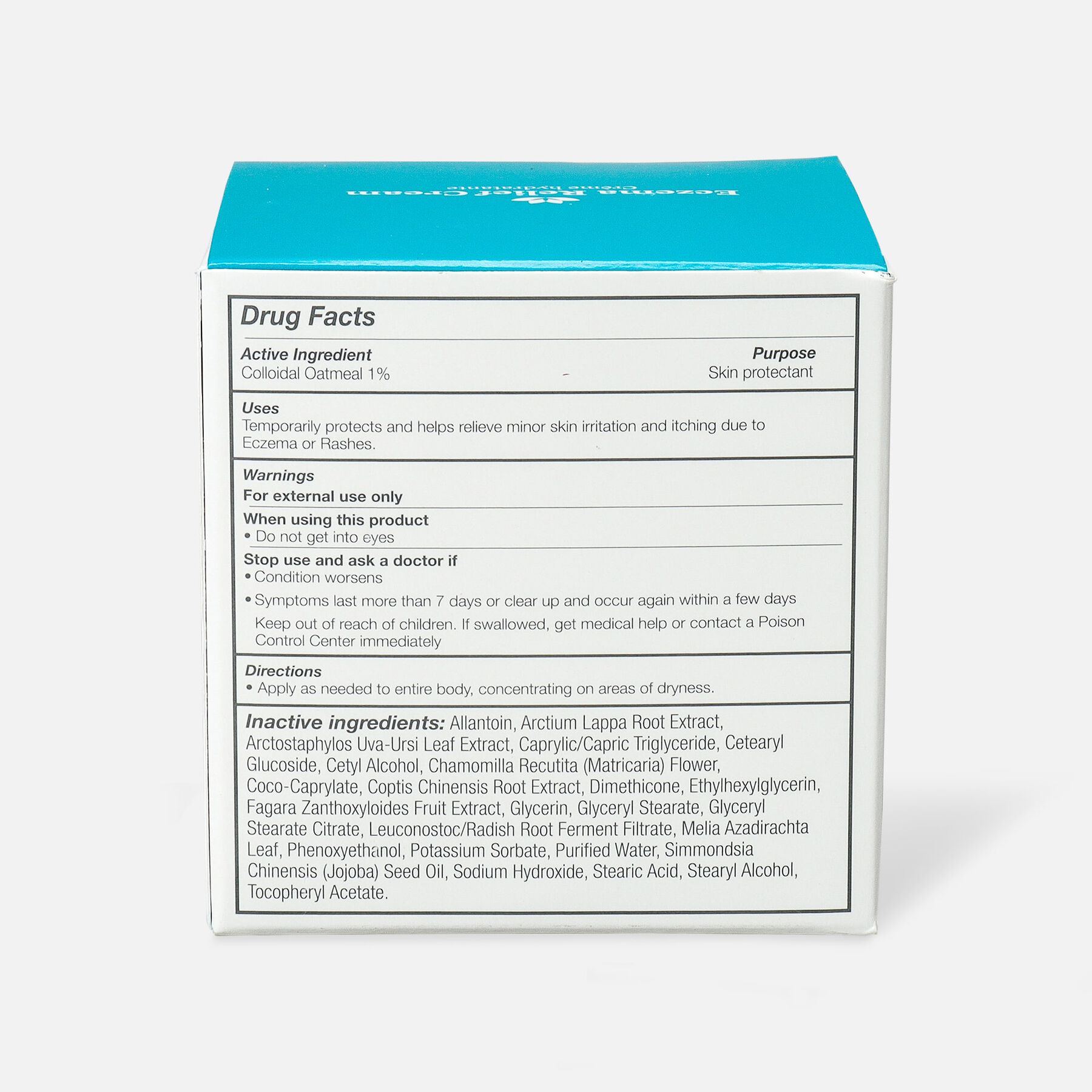 Derma E Eczema Relief Cream, 4 oz.