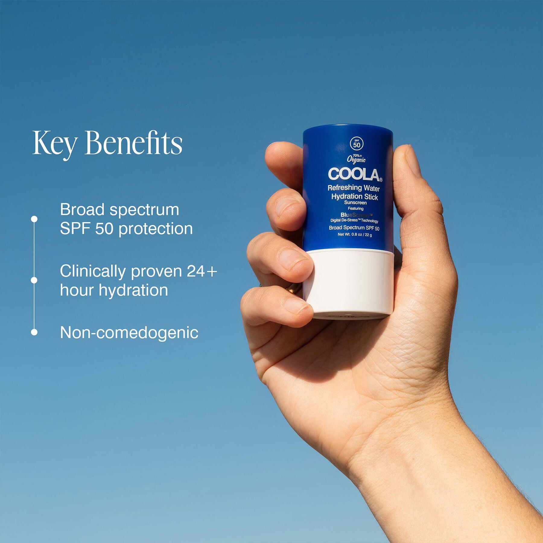 HSA Eligible COOLA Refreshing Water Hydration Stick (SPF 50) | HSA Eligible