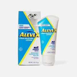 HSA Eligible AleveX Pain Relieving Lotion with Rollerball, Powerful ...