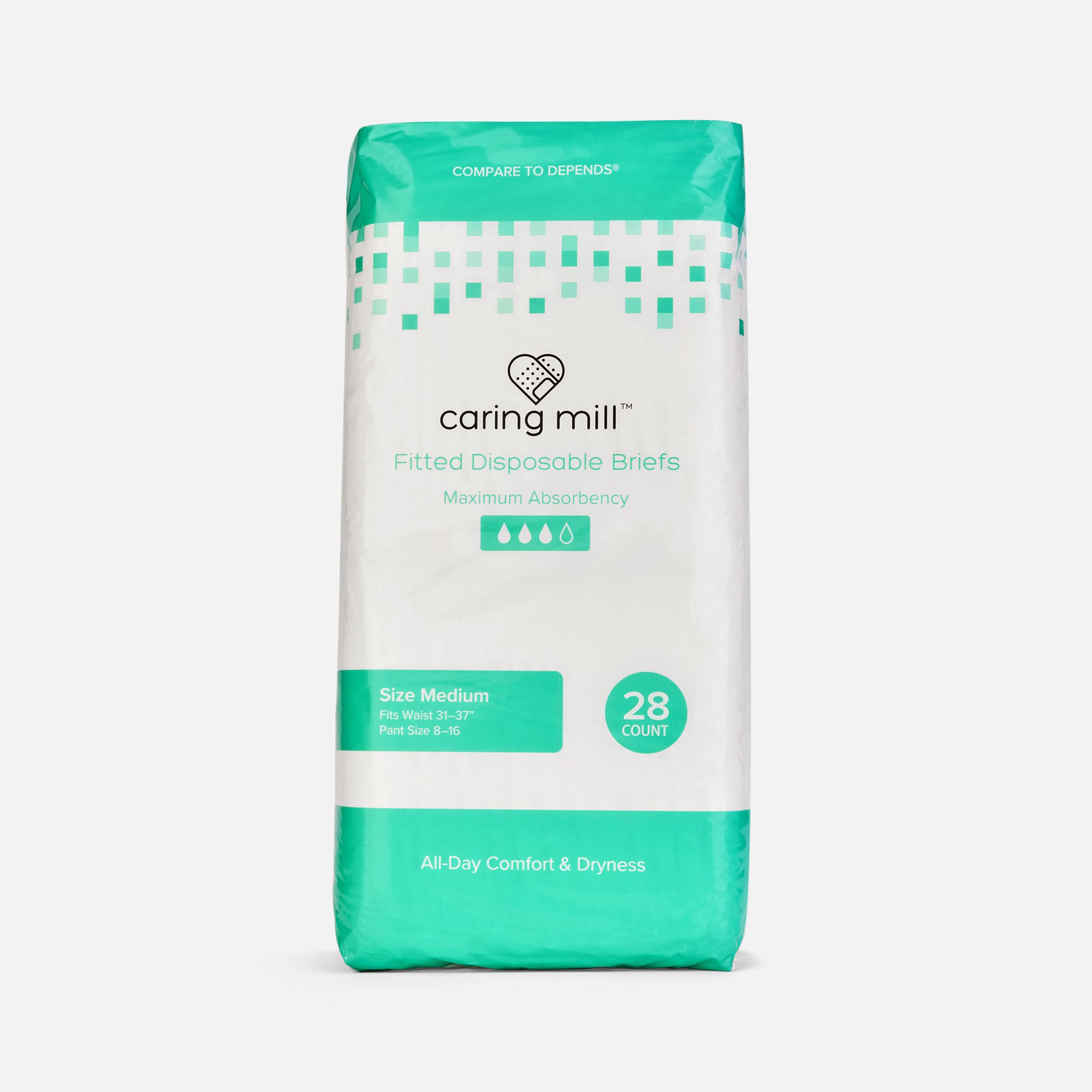 HSA Eligible Caring Mill™ Fitted Disposable Briefs | HSA Eligible