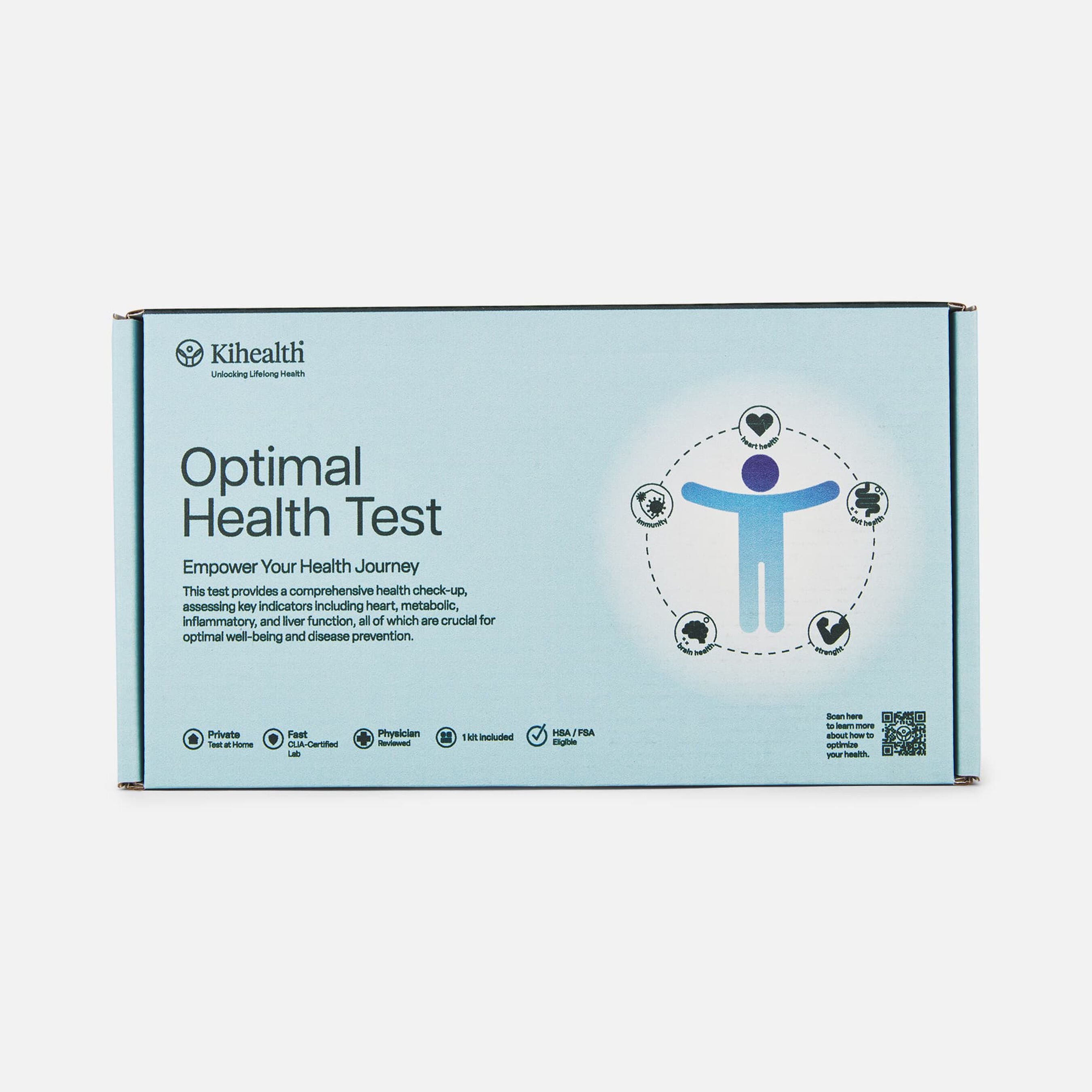 HSA Eligible Kihealth Optimal Health Test | HSA Eligible