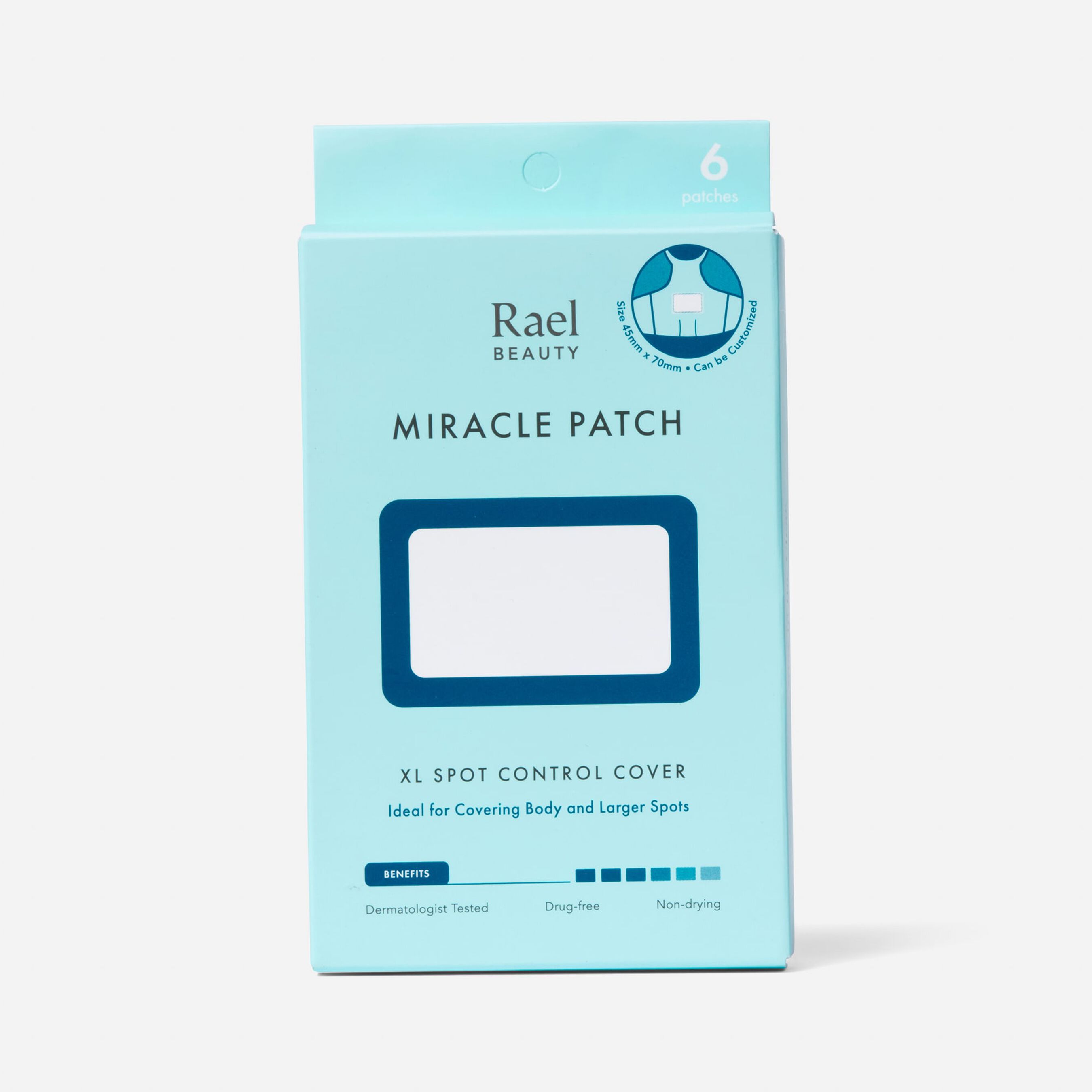 Rael Beauty Miracle Patch XL Spot Control Cover, 6 ct.