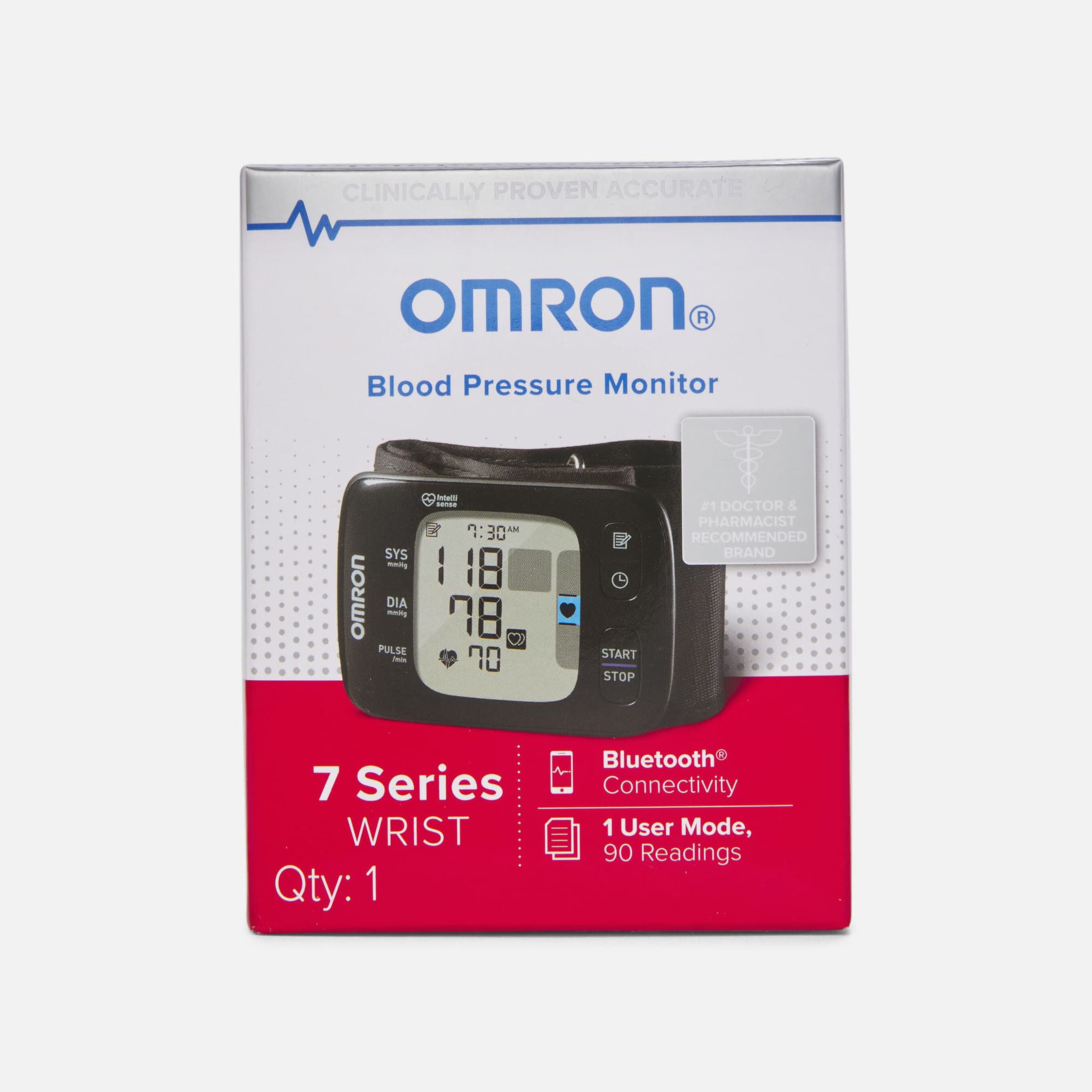 HSA Eligible OMRON 7 Series Wireless Wrist Blood Pressure Monitor ...