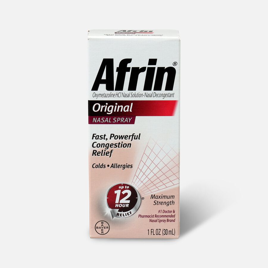 Afrin Original Nasal Spray, 1.0 oz.