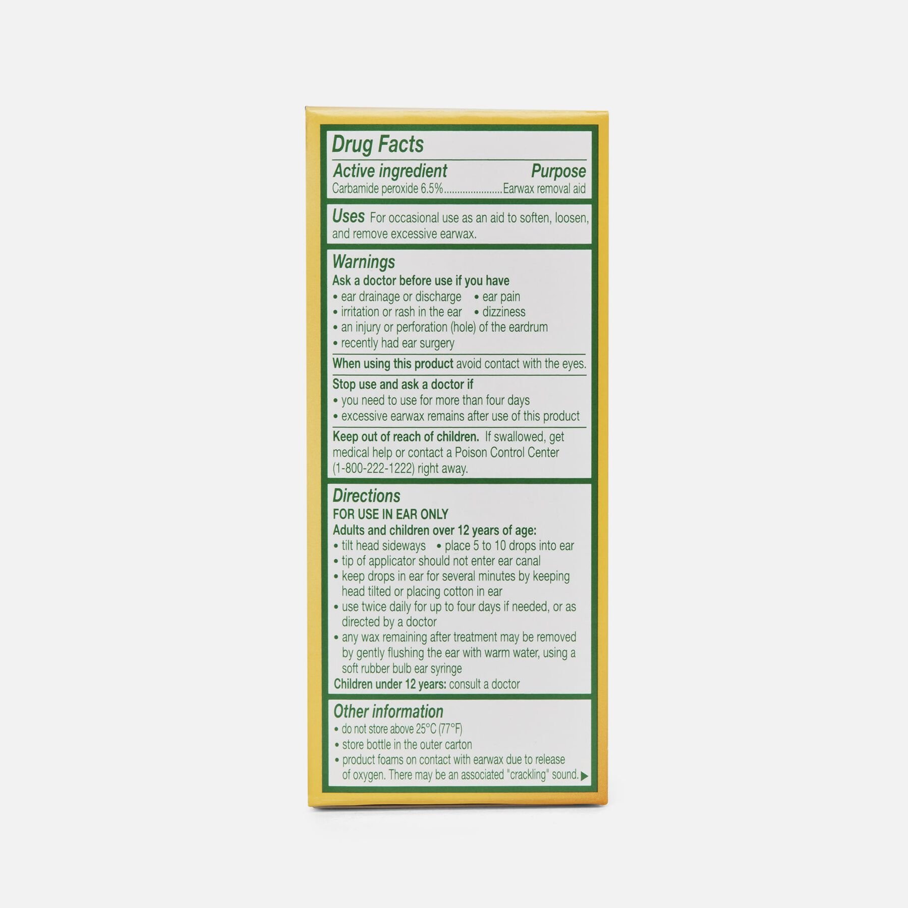 HSA Eligible Debrox Earwax Removal Aid, .5 oz. | HSA Eligible