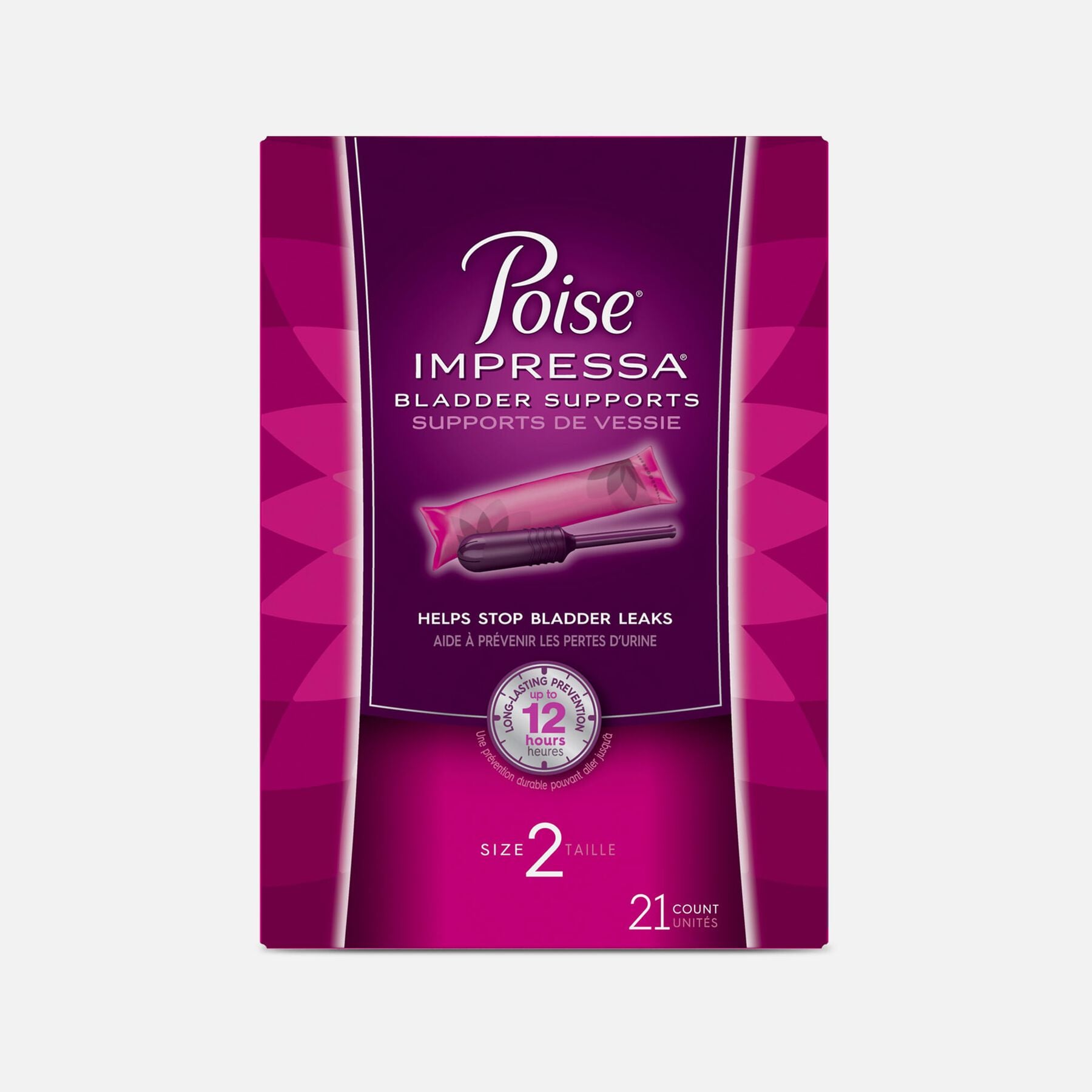 HSA Eligible Poise Impressa Incontinence Bladder Support for Women ...