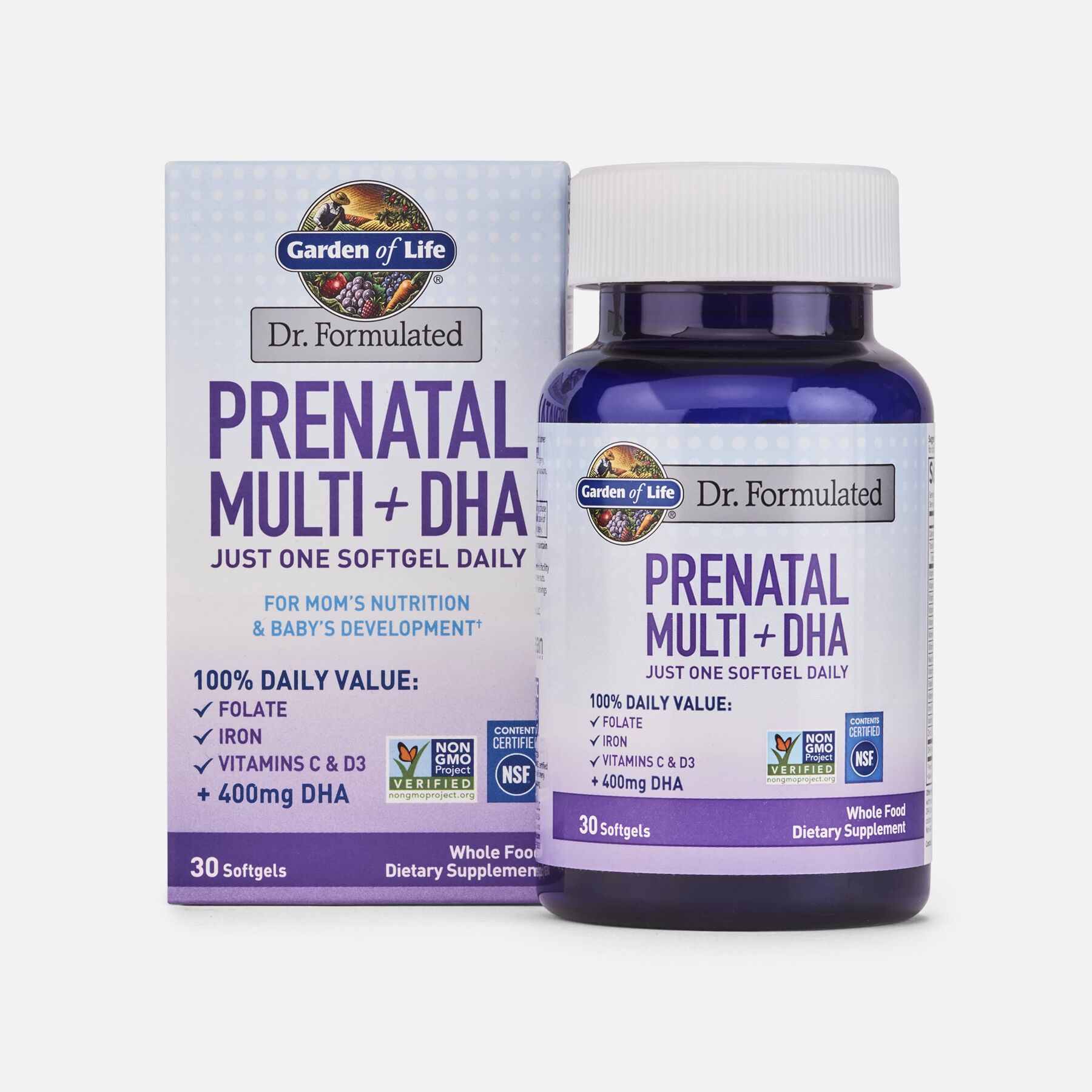 HSA Eligible Dr. Formulated Prenatal Multi + DHA Softgels, 30 ct. | HSA ...
