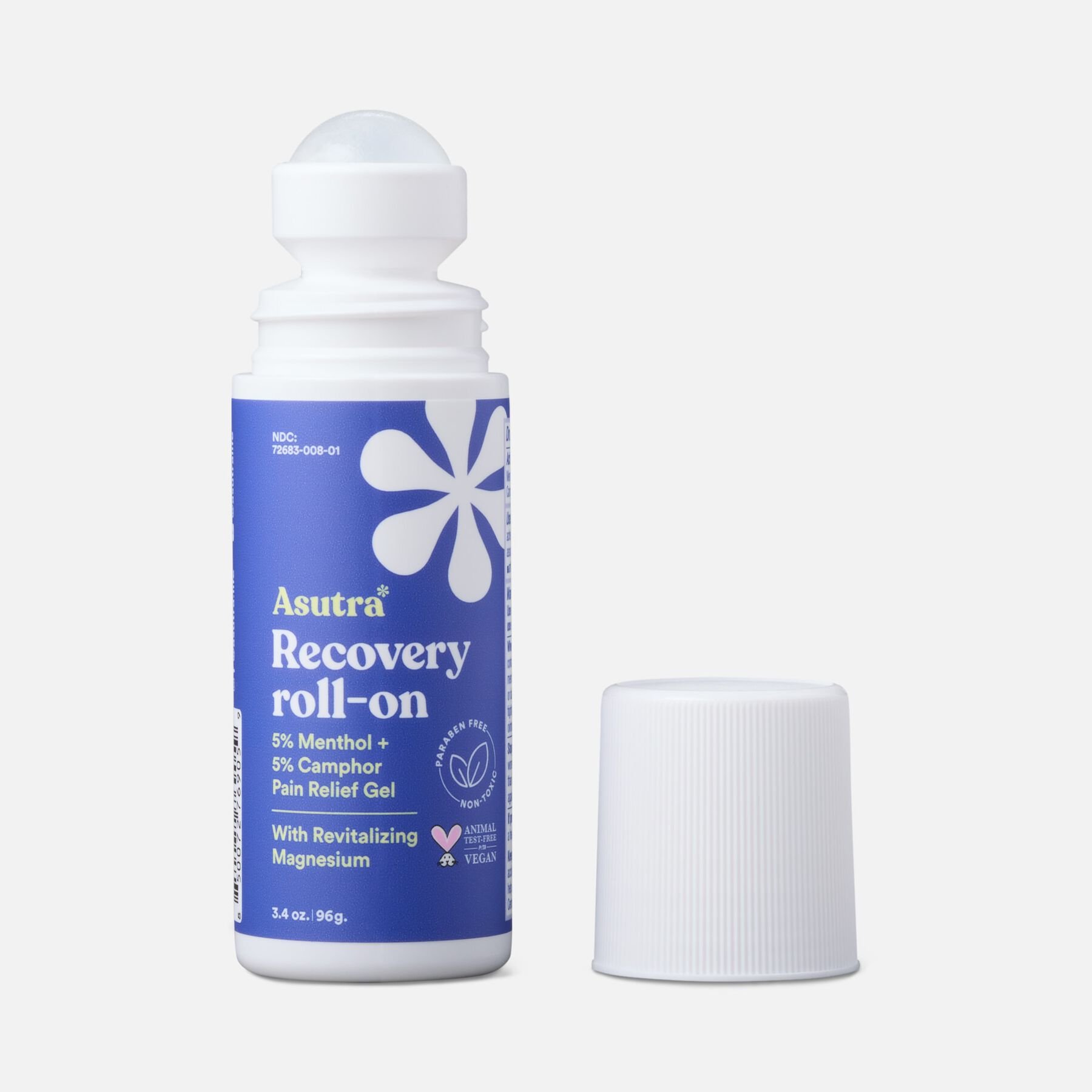 HSA Eligible Asutra Recovery Roll On with Menthol, Camphor, and ...