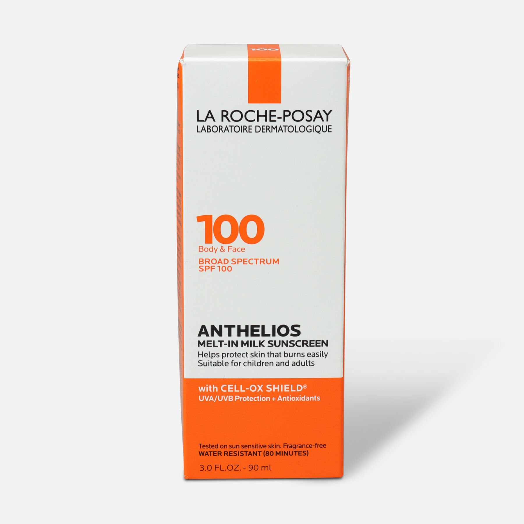 La Roche-Posay Anthelios Melt-In Milk Sunscreen for Face & Body SPF 100 ...