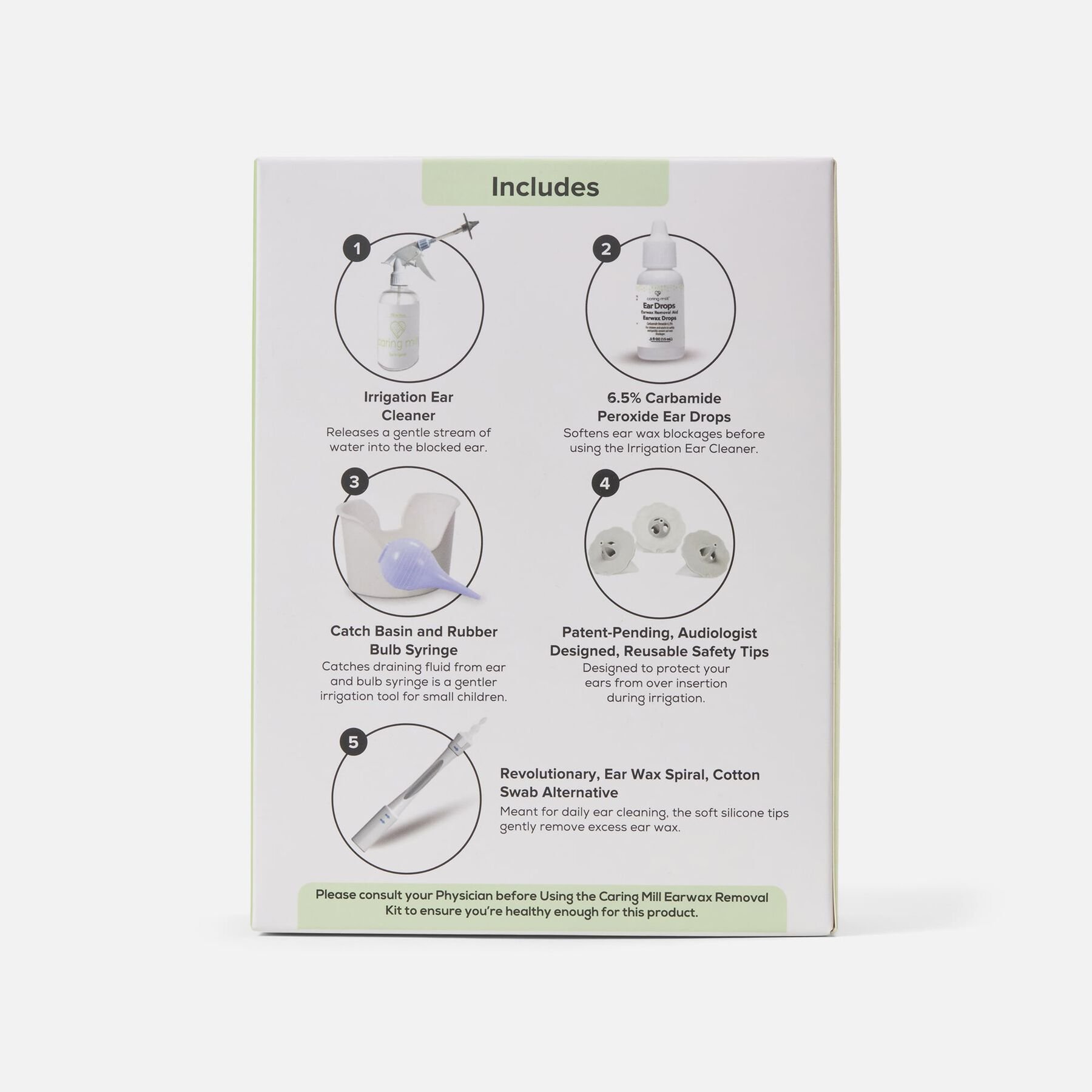 HSA Eligible Caring Mill™ Ear Wax Removal Kit | HSA Eligible