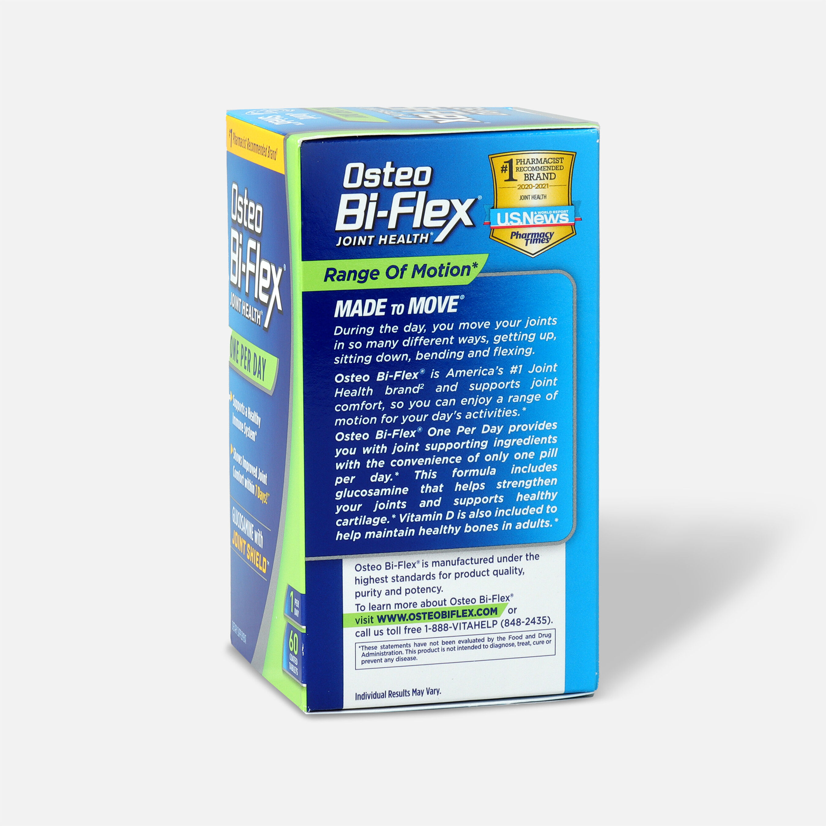 Osteo Bi-Flex One Per Day Coated Tablets, 60 Ct