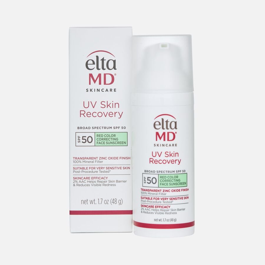 HSA Eligible EltaMD UV Skin Recovery Red Color Correcting Green Tint ...