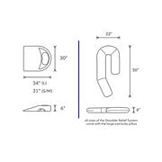 HSA Eligible MedCline Shoulder Relief System, S/M | HSA Eligible