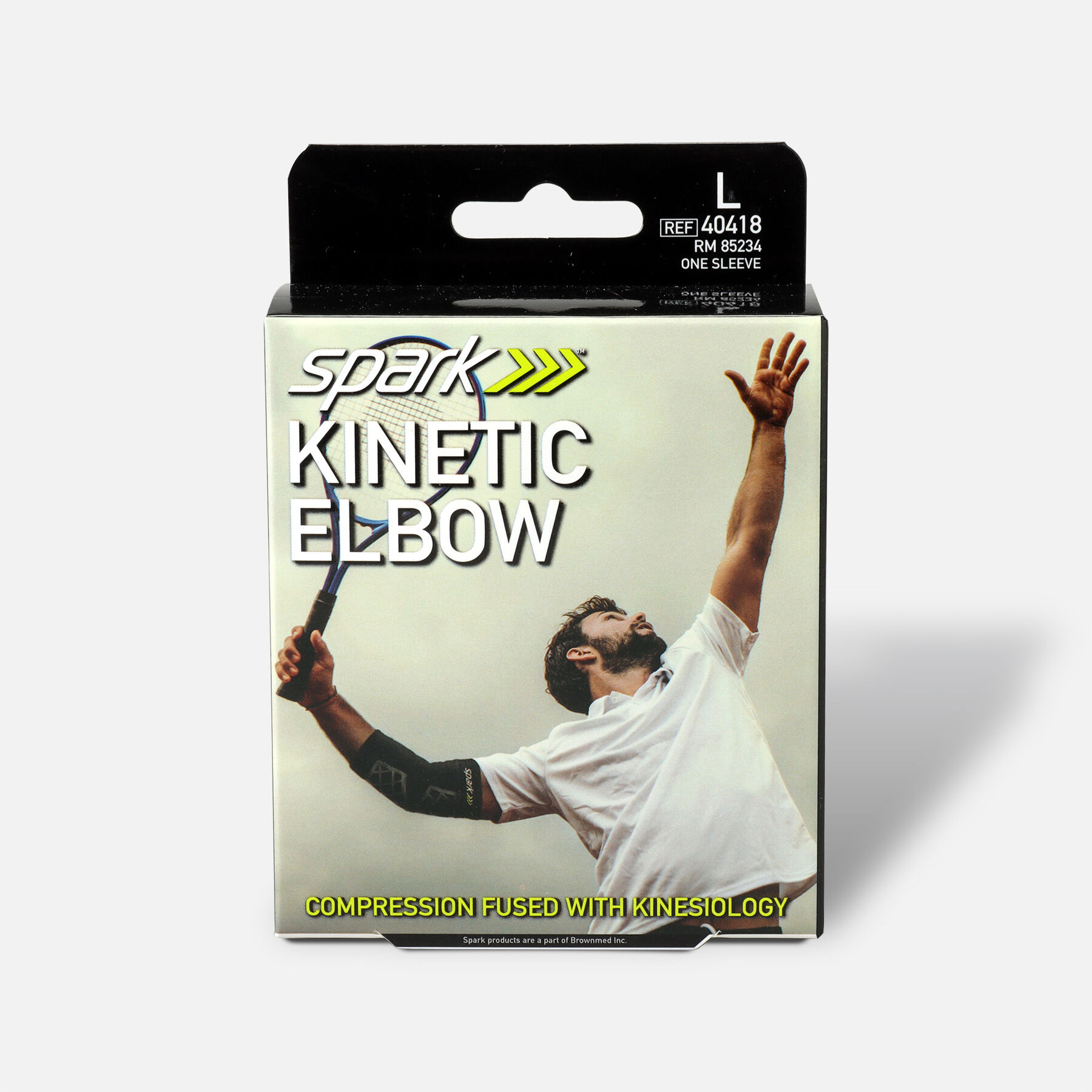HSA Eligible Spark Kinetic Compression Elbow Sleeve, Large | HSA Eligible