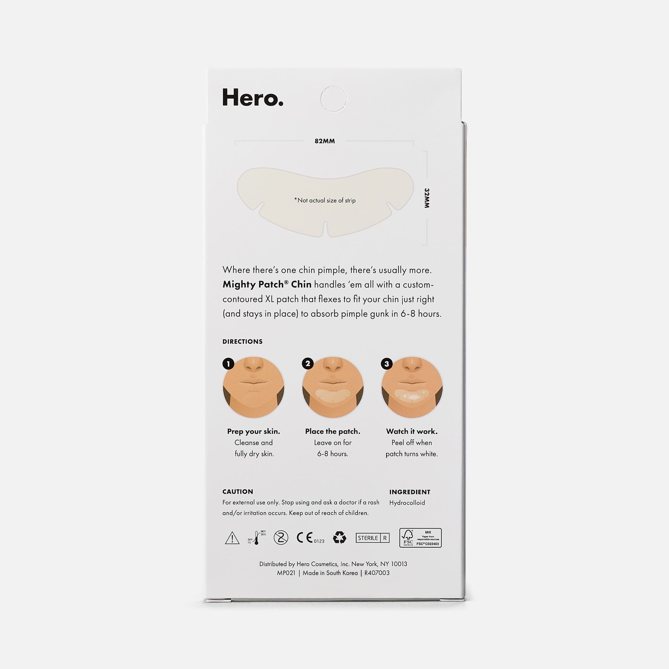 HSA Eligible Mighty Patch Chin, 10 ct. | HSA Eligible