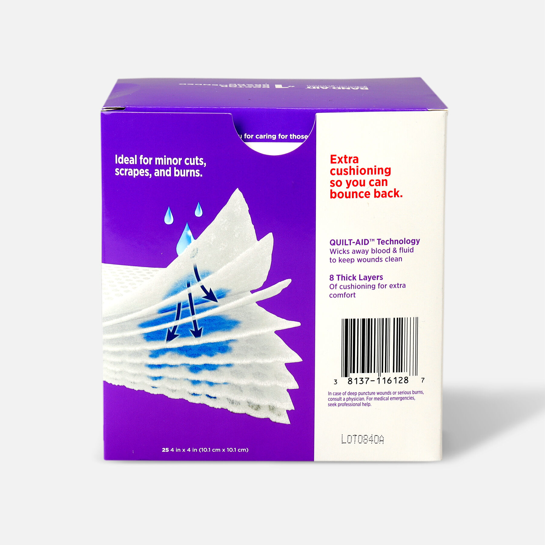 Band-Aid First Aid Gauze Pads 4x4