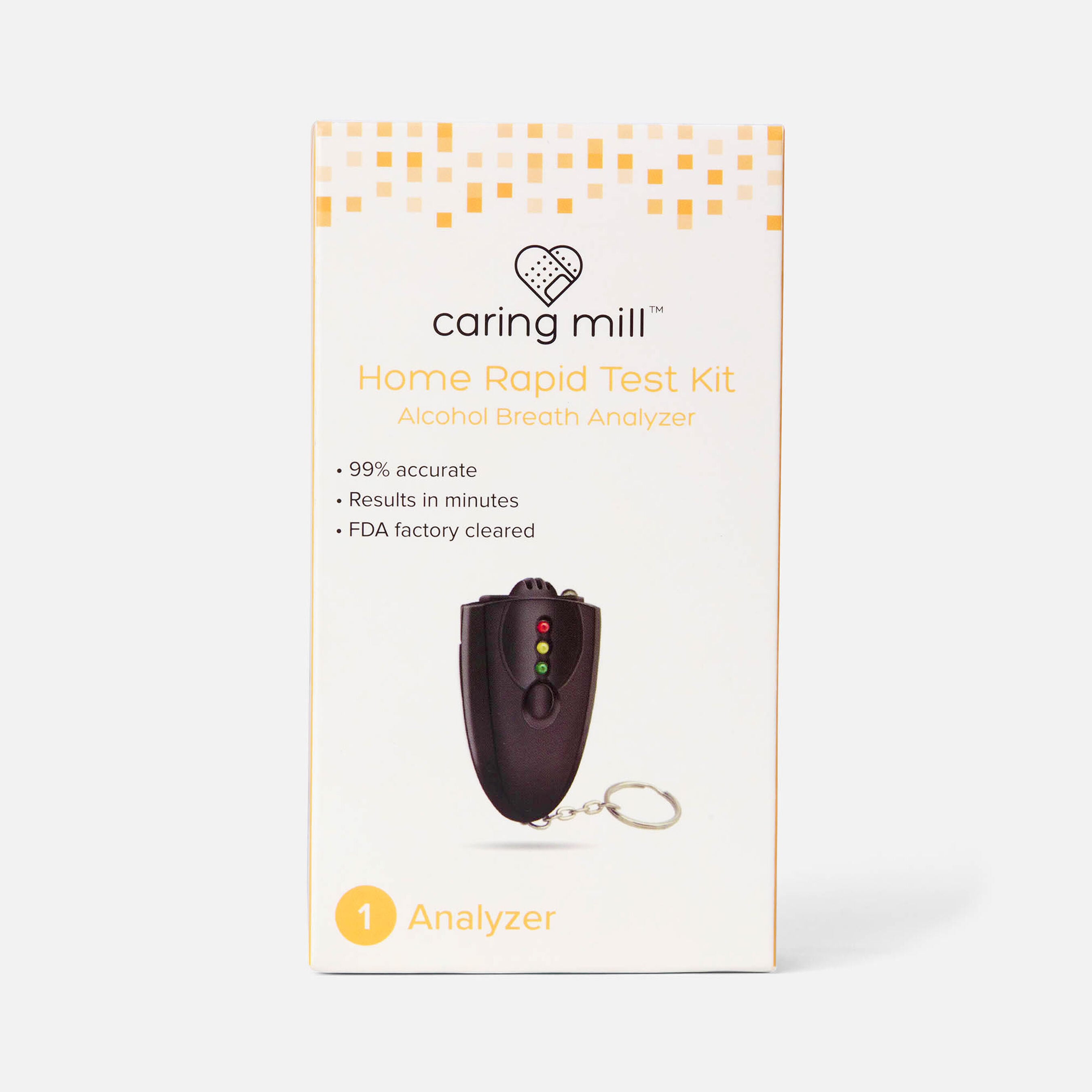 HSA Eligible Caring Mill™ Alcohol Breath Analyzer Device | HSA Eligible